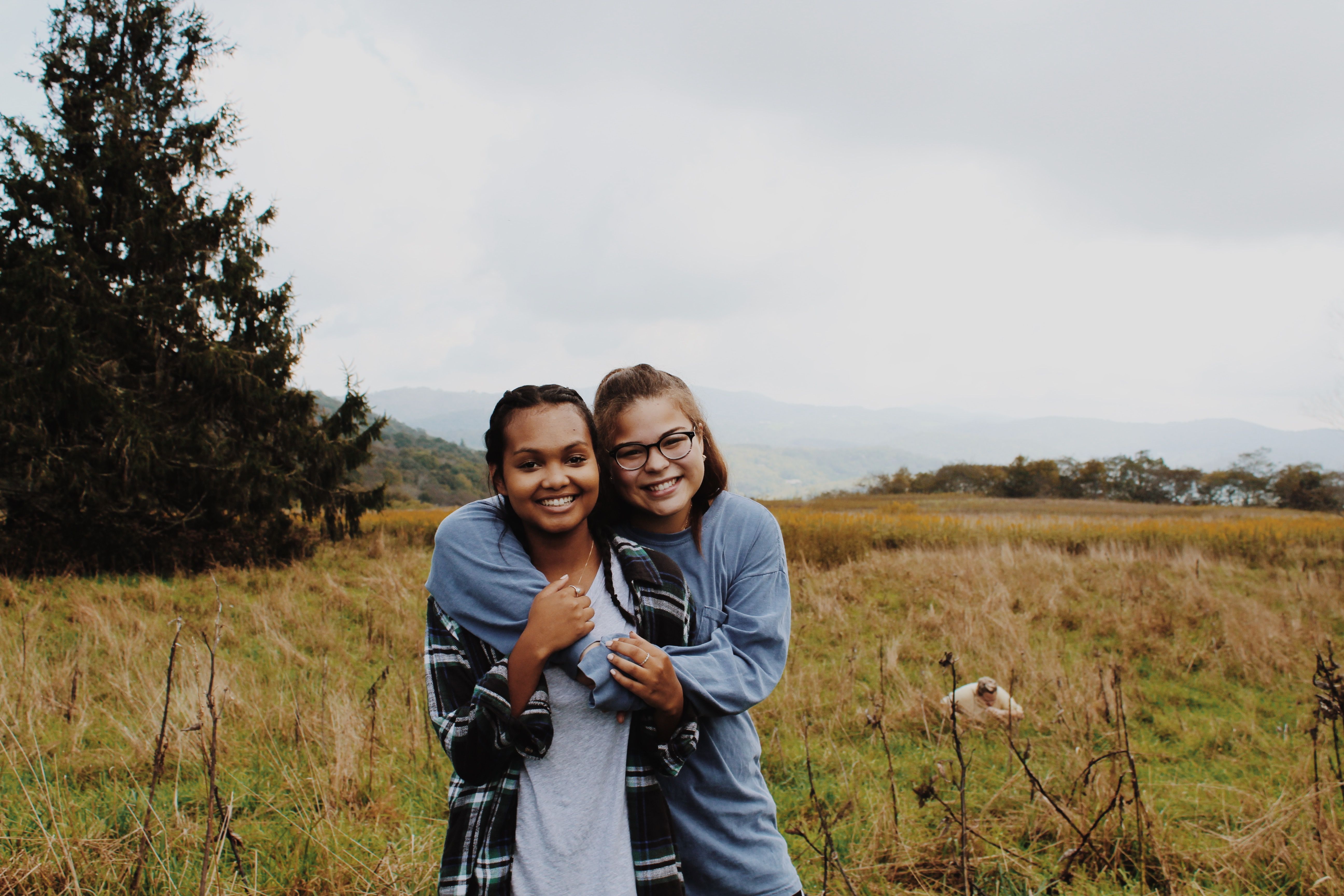 Photo of Posing Friends · Free Stock Photo