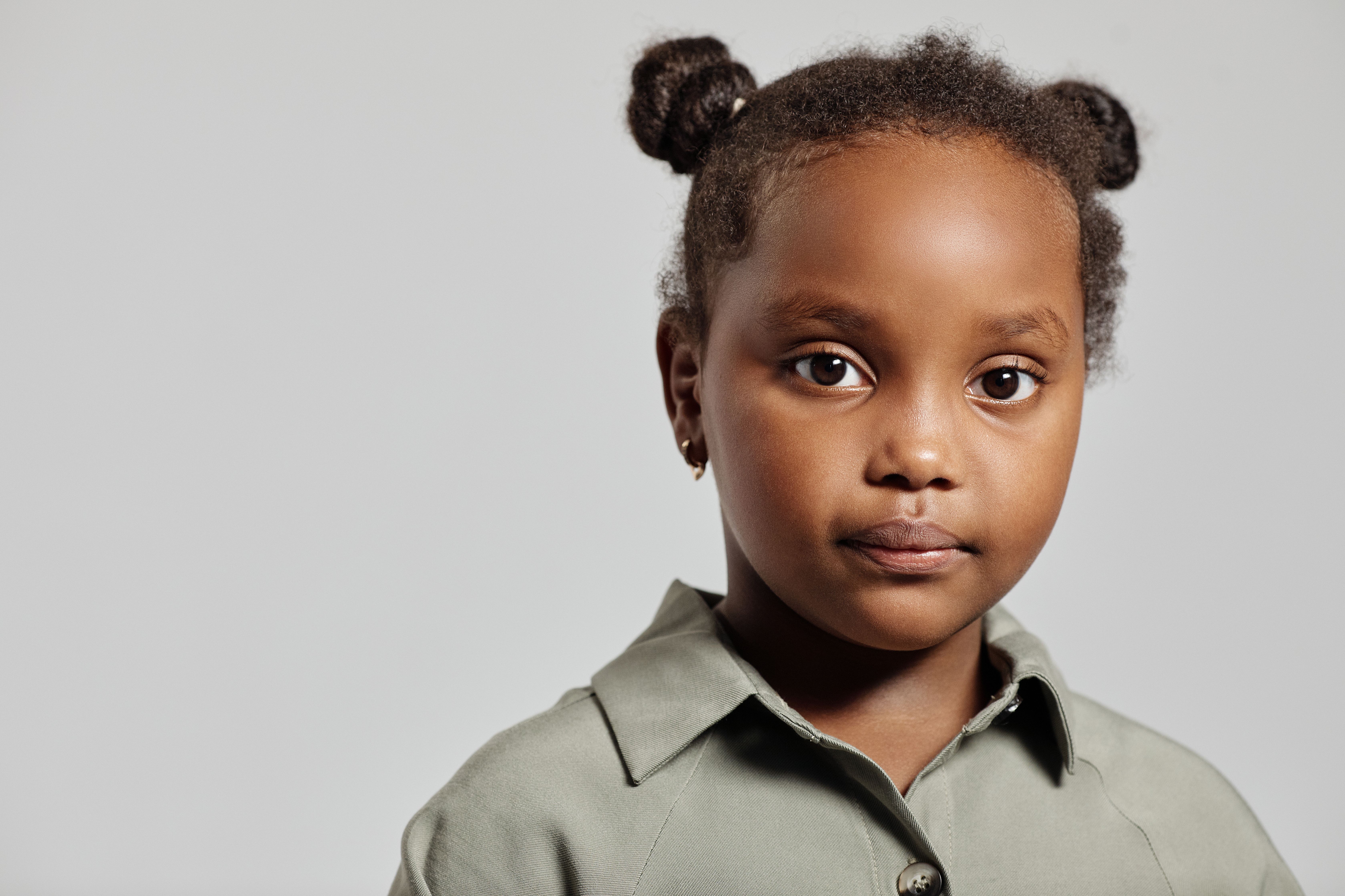 Child with Pigtail Hairstyle · Free Stock Photo