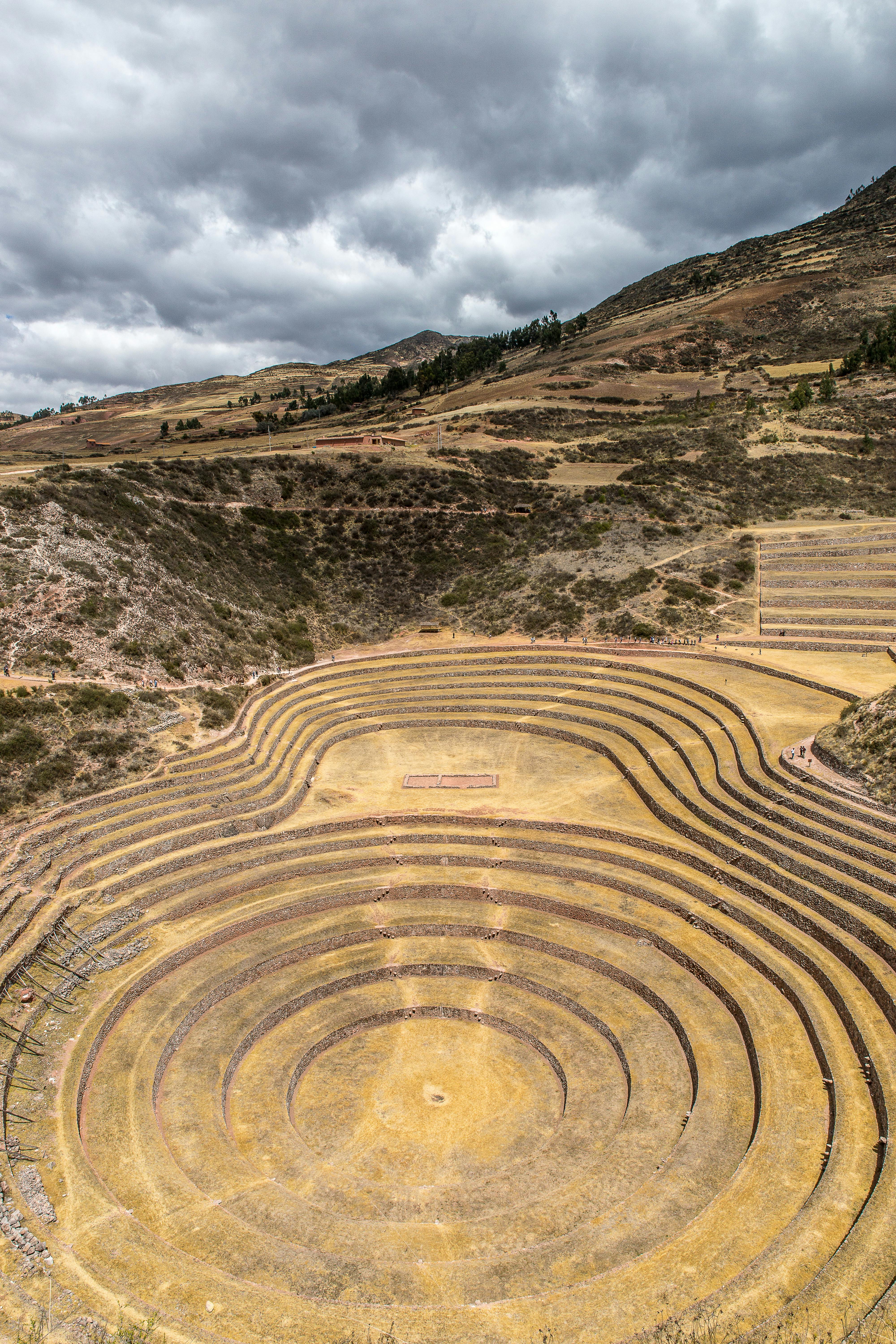 Concentric Terraces of Moray in Peru · Free Stock Photo