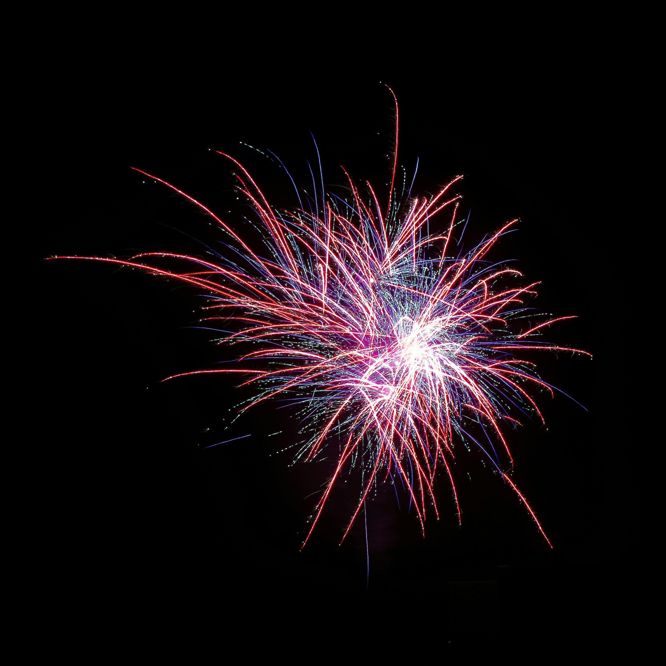 Fireworks At Night · Free Stock Photo