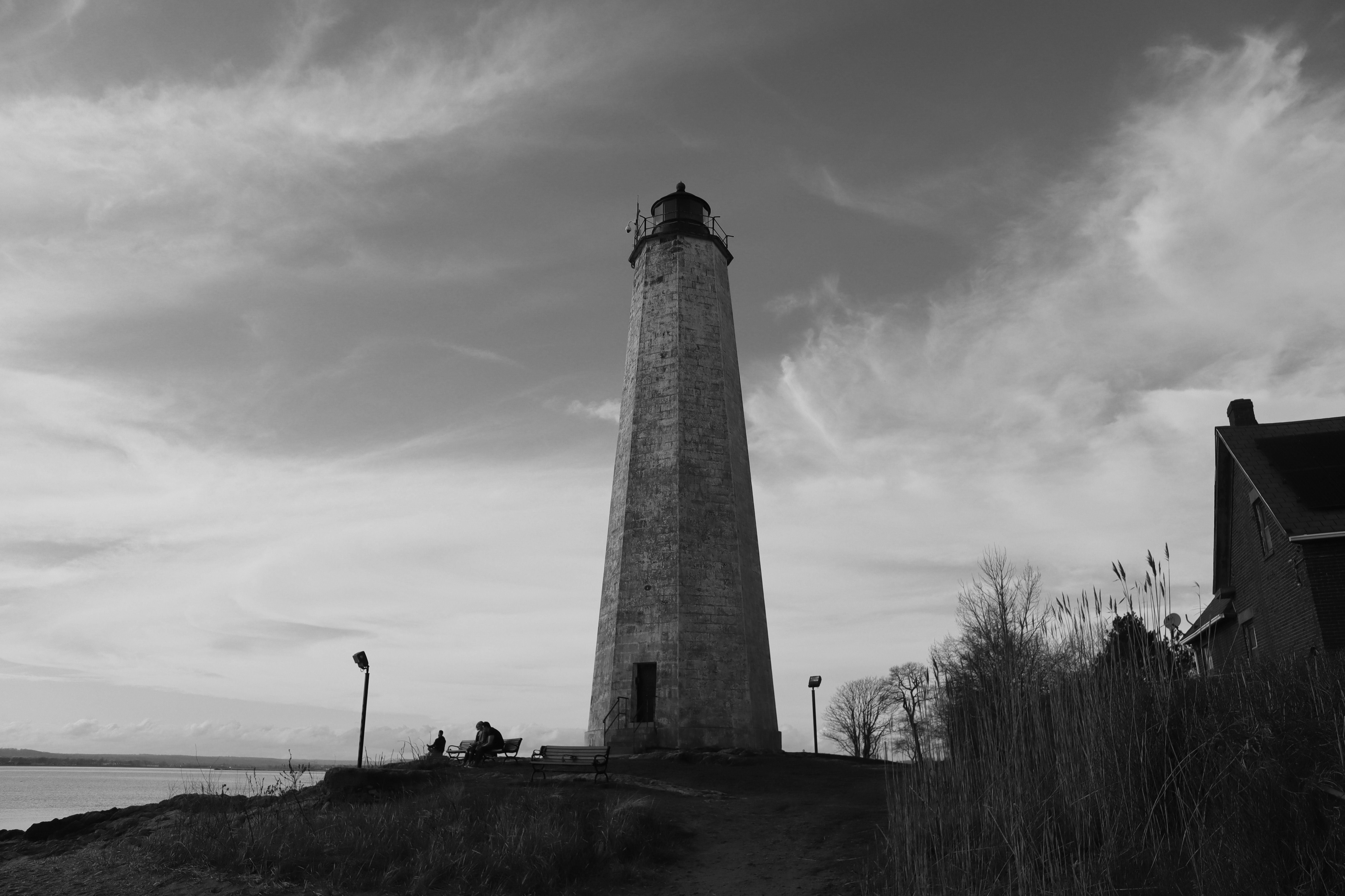 Lighthouse Grayscale Photos, Download The BEST Free Lighthouse ...