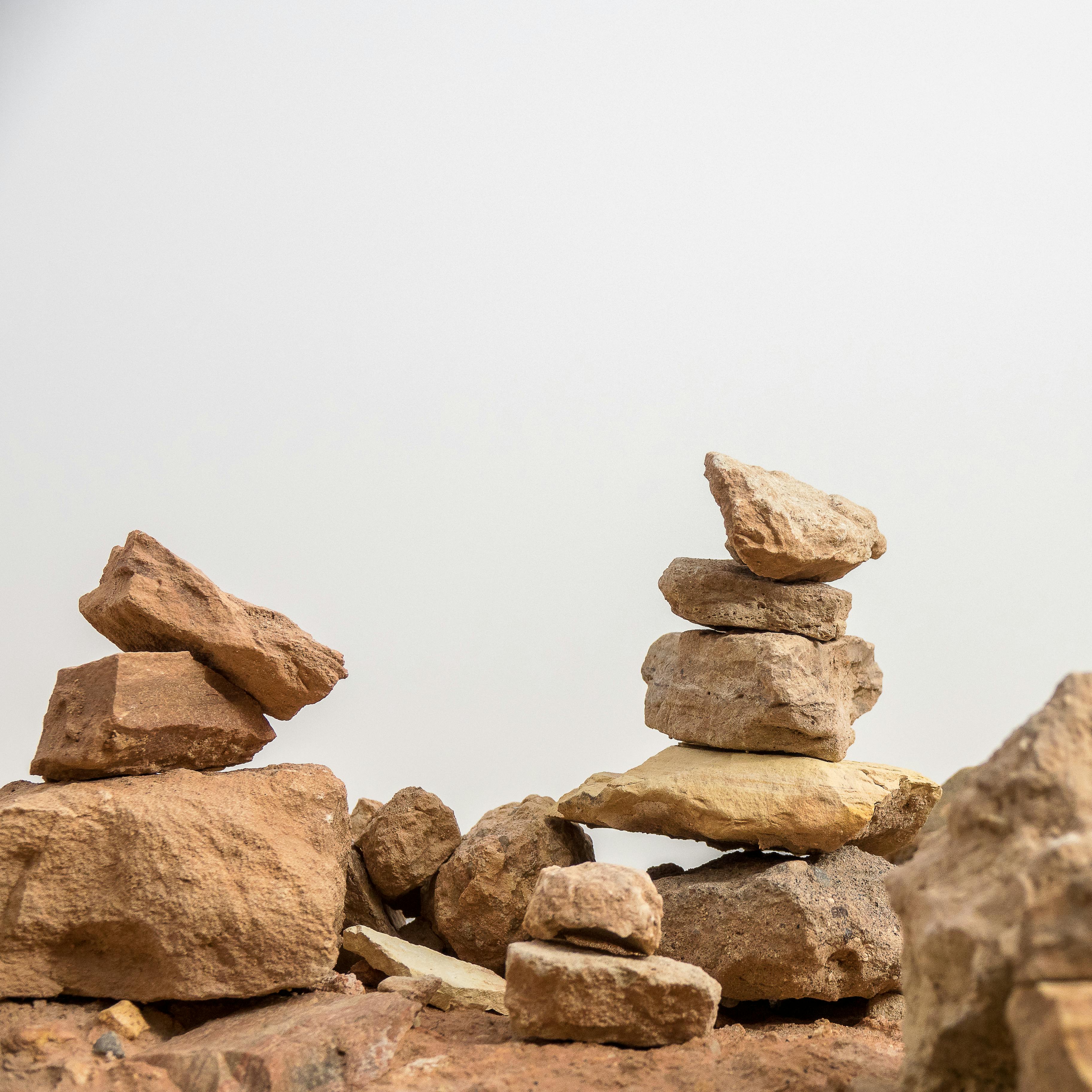 Stone Stocks on Desert · Free Stock Photo