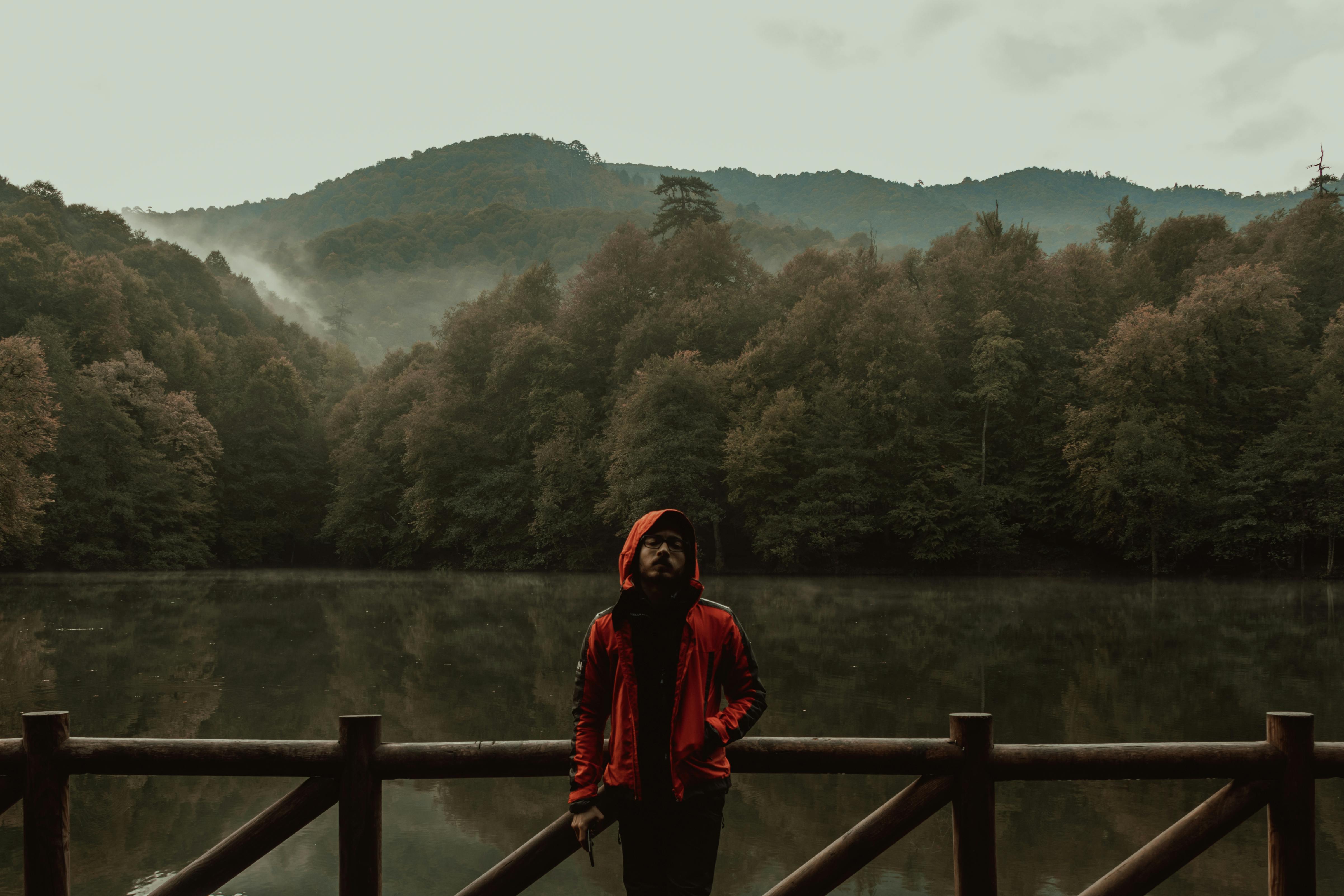 Man in Red Jacket · Free Stock Photo