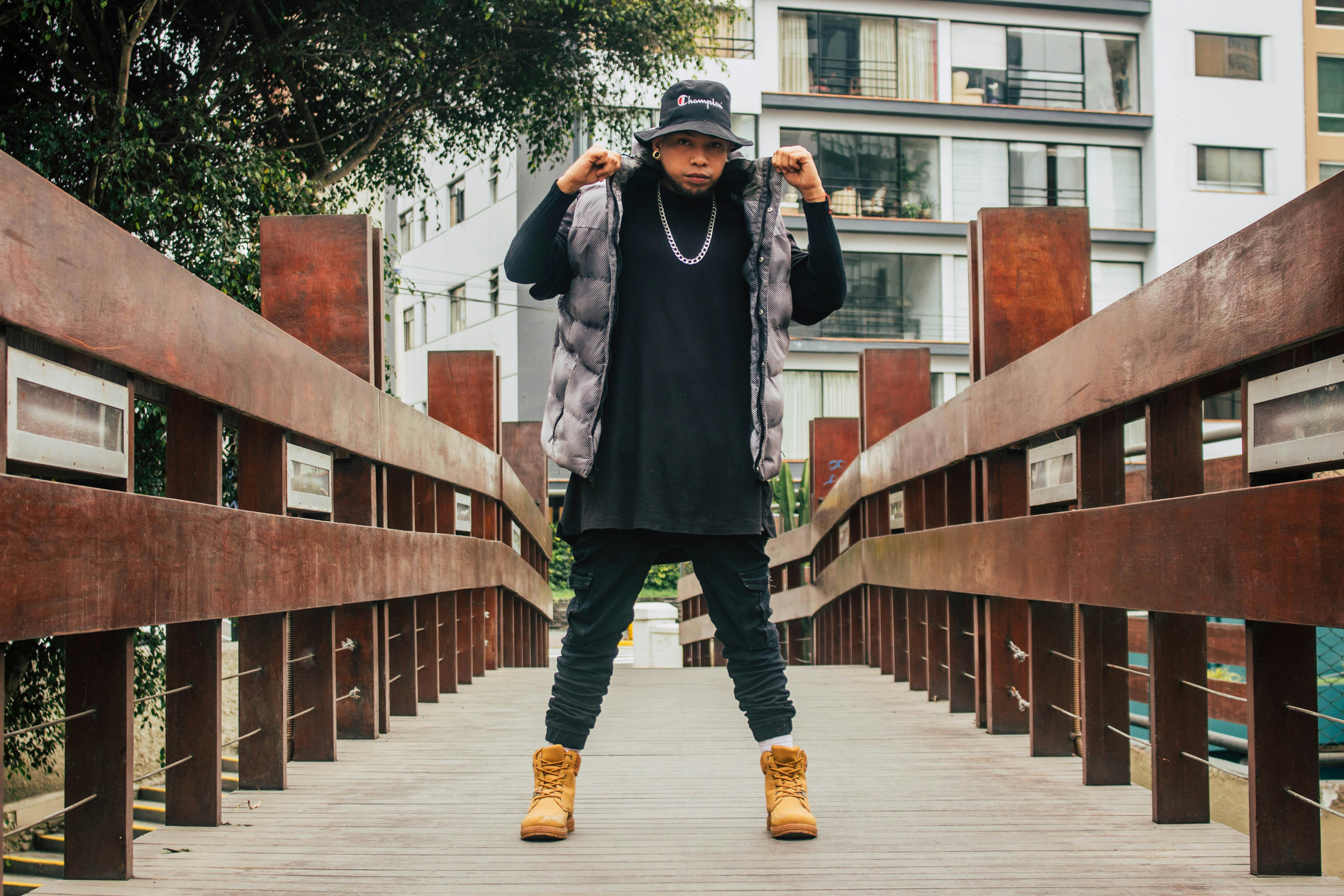 Boy with Neck Chain and Hat · Free Stock Photo