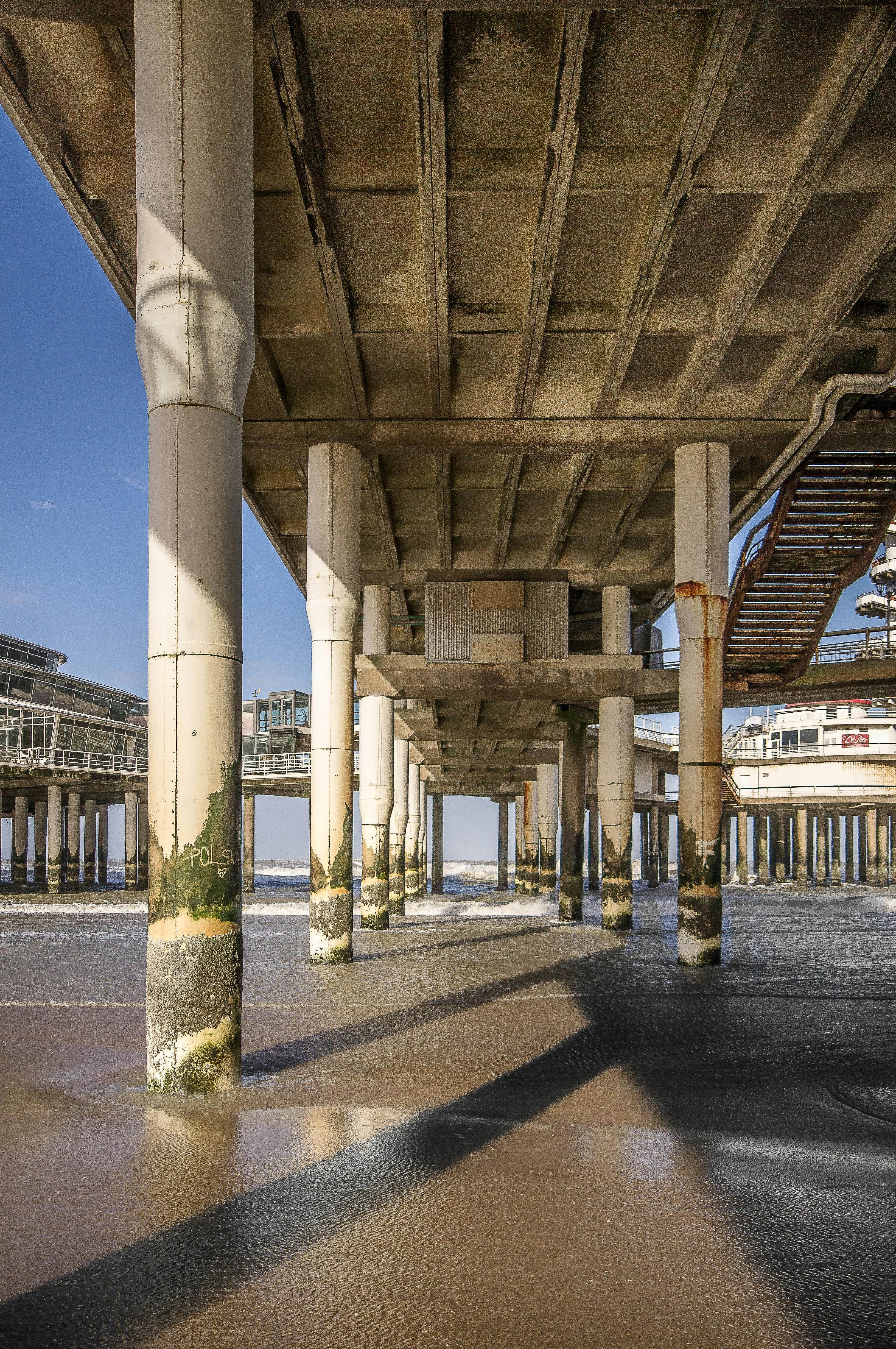 View under pier in Sopot · Free Stock Photo