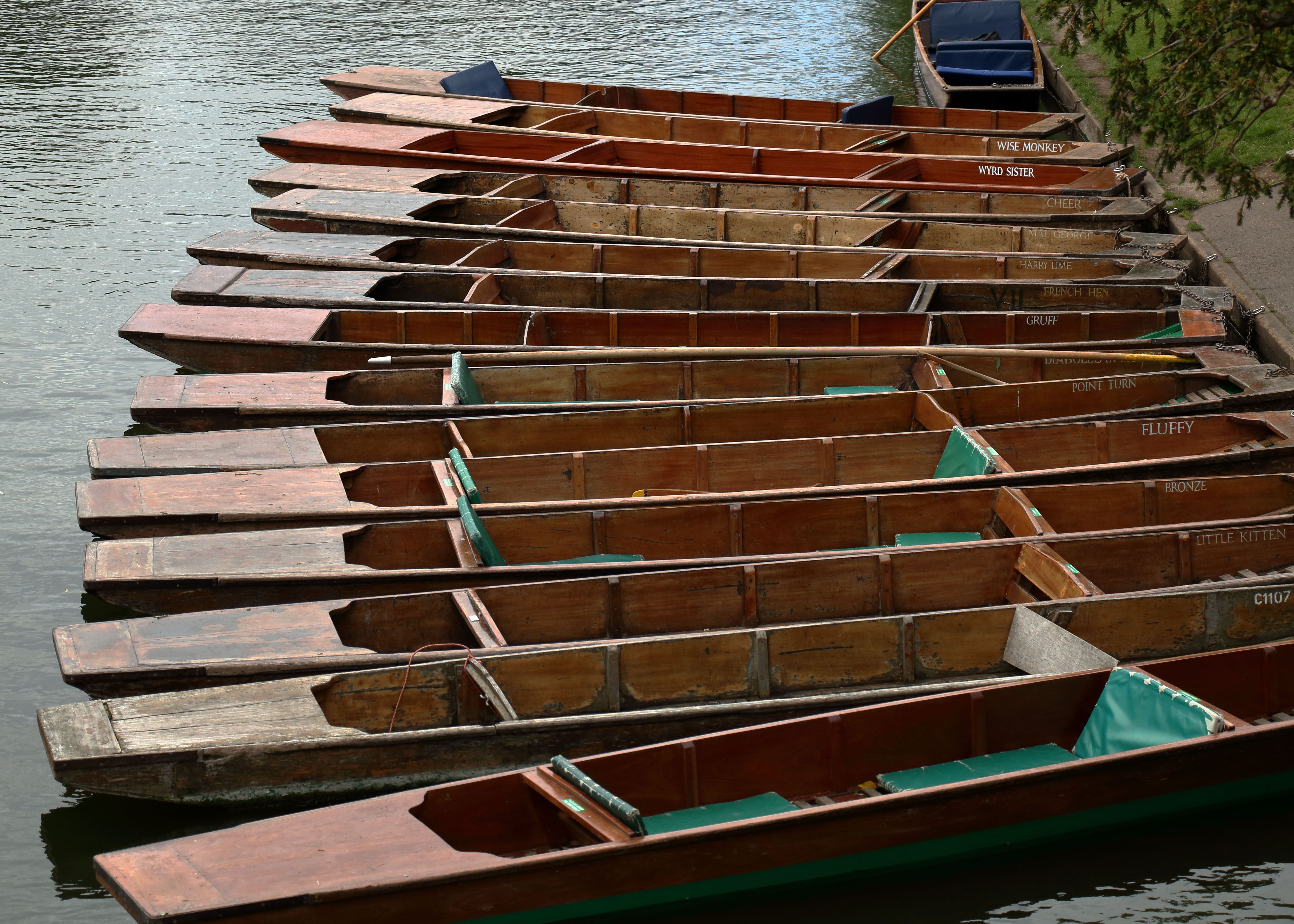 free-stock-photo-of-cambridge-punts-punts-river-camb-punts