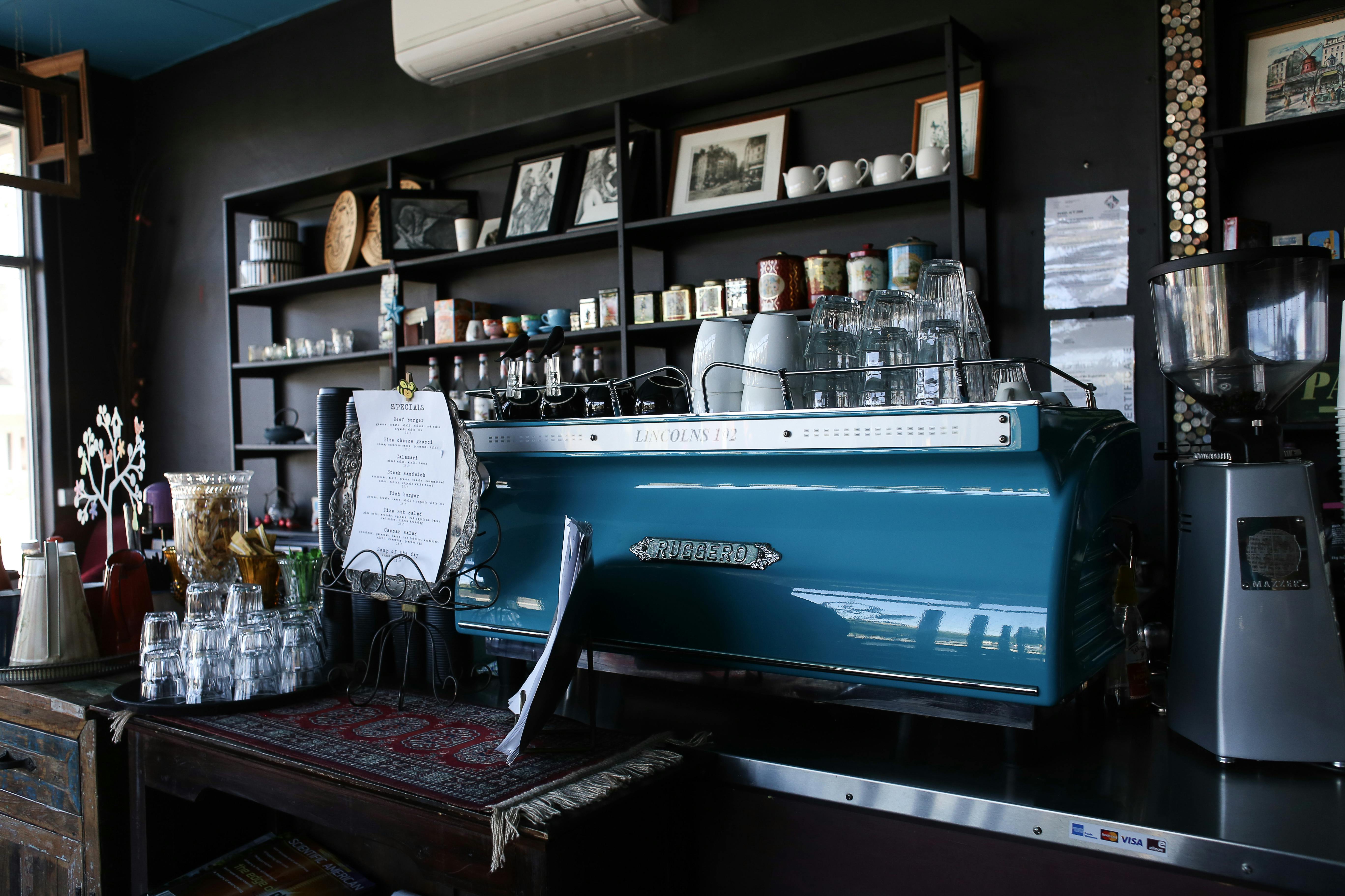 Bar Counter in Cafe · Free Stock Photo