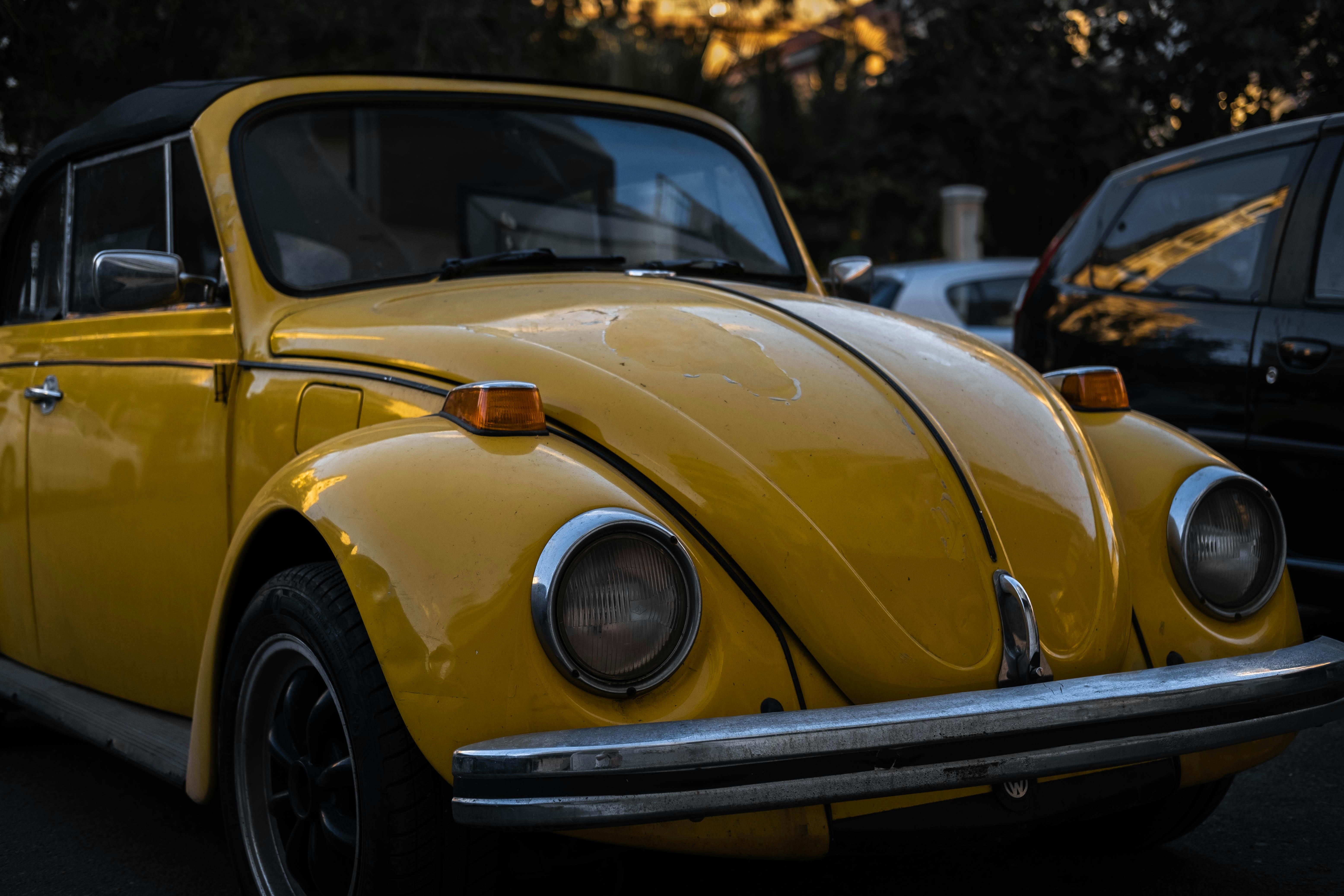 Classical Volkswagen Yellow Photos, Download The BEST Free Classical ...