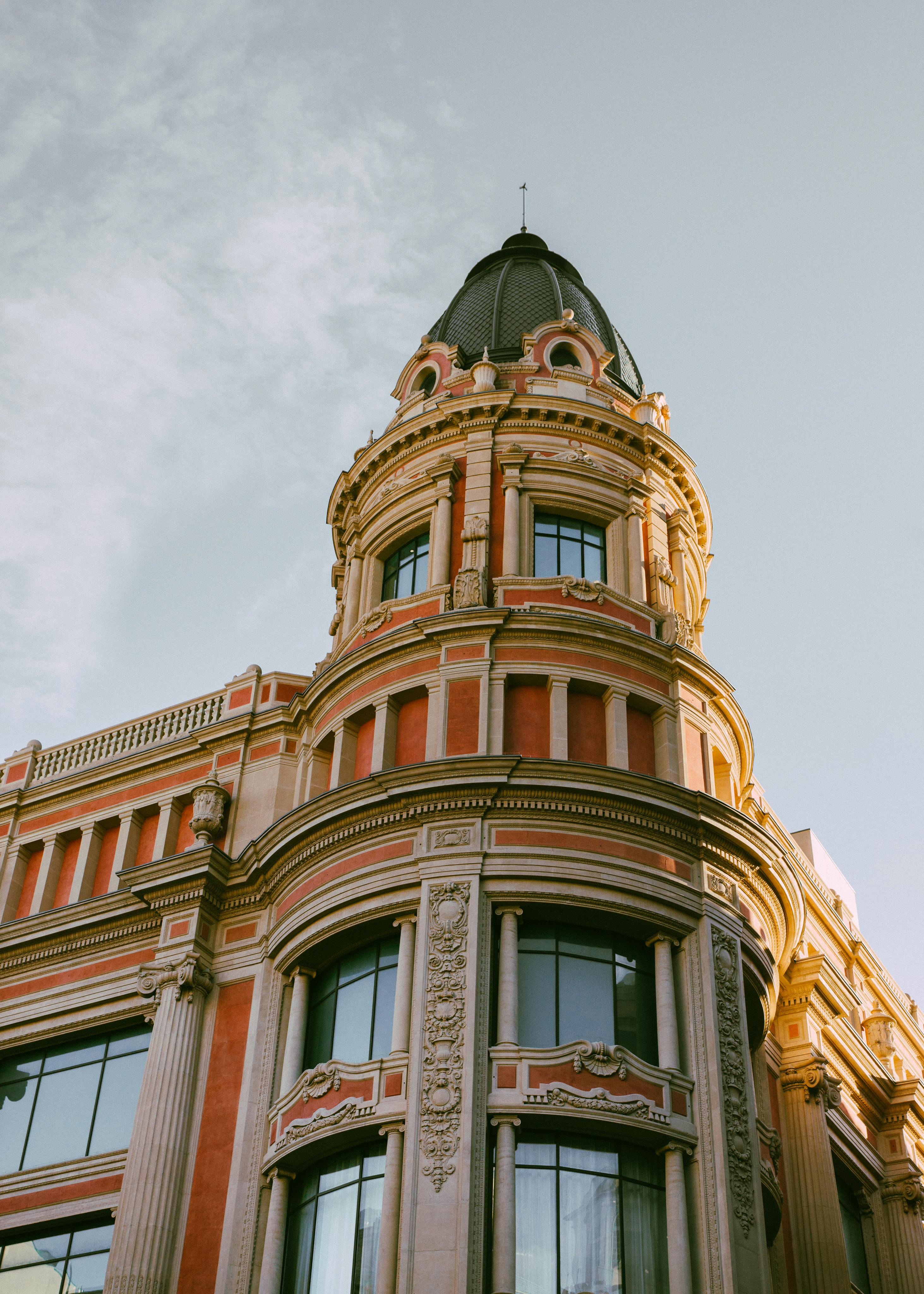 Red Train Station Building · Free Stock Photo