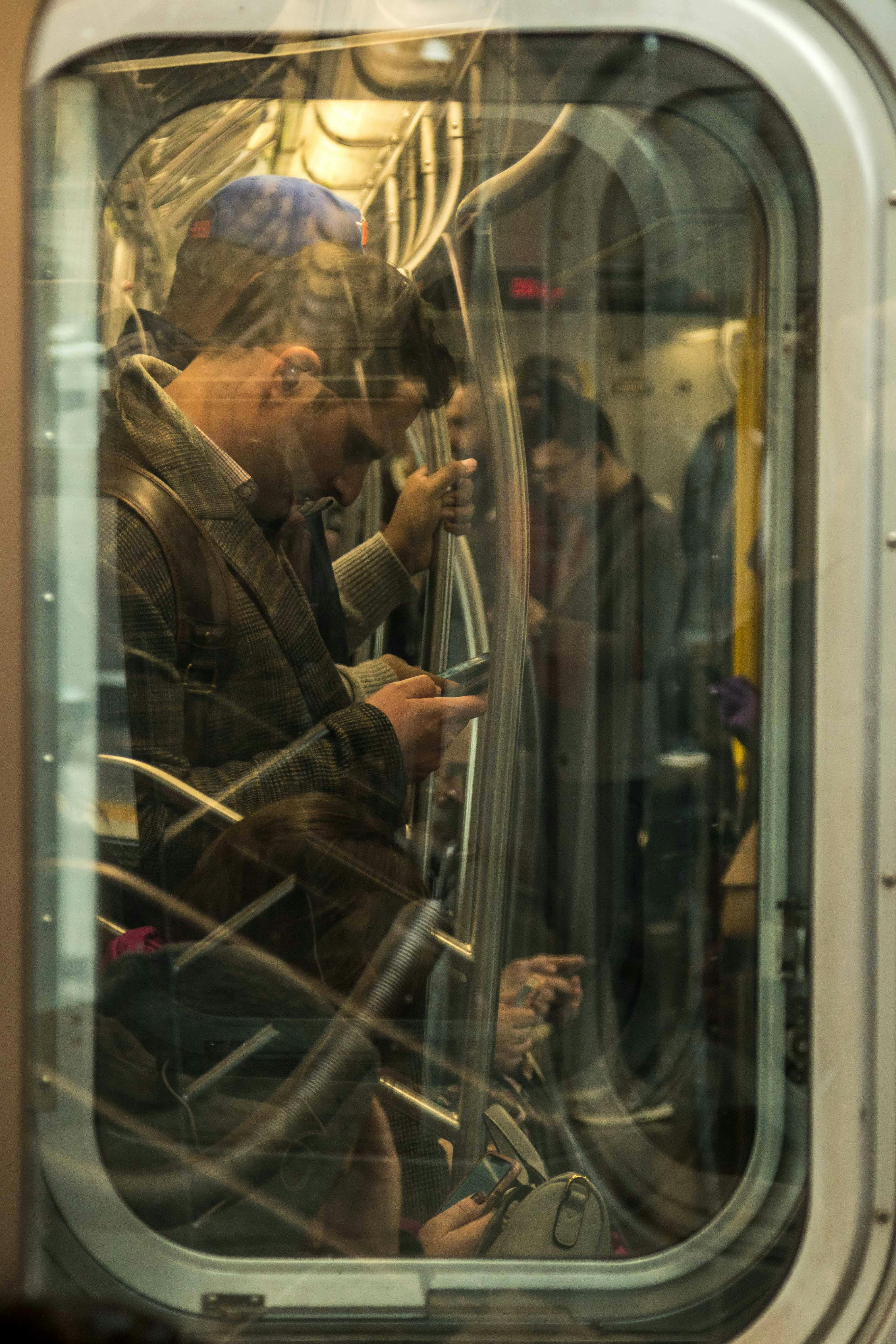 People Riding on the Train · Free Stock Photo