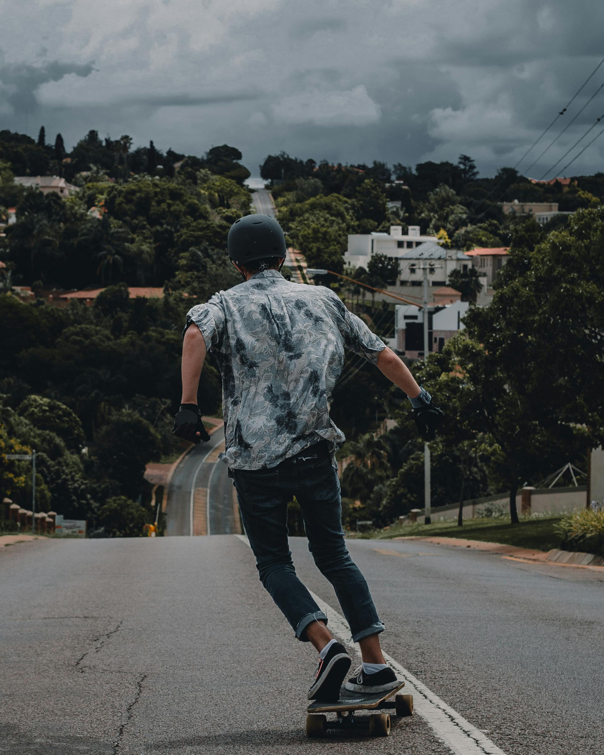 A Man Riding a Skateboard · Free Stock Photo