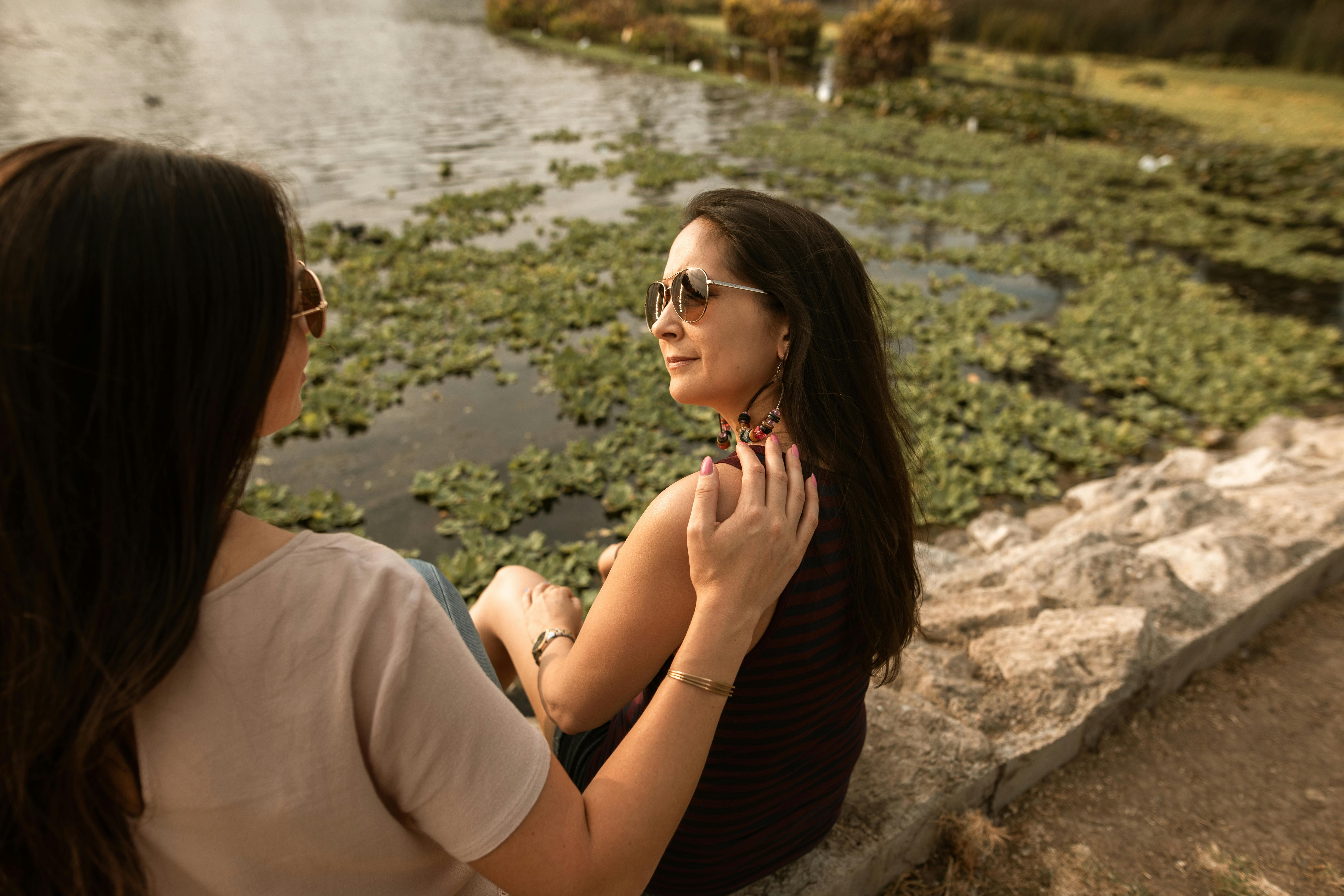 A Woman Supporting Her Friend · Free Stock Photo
