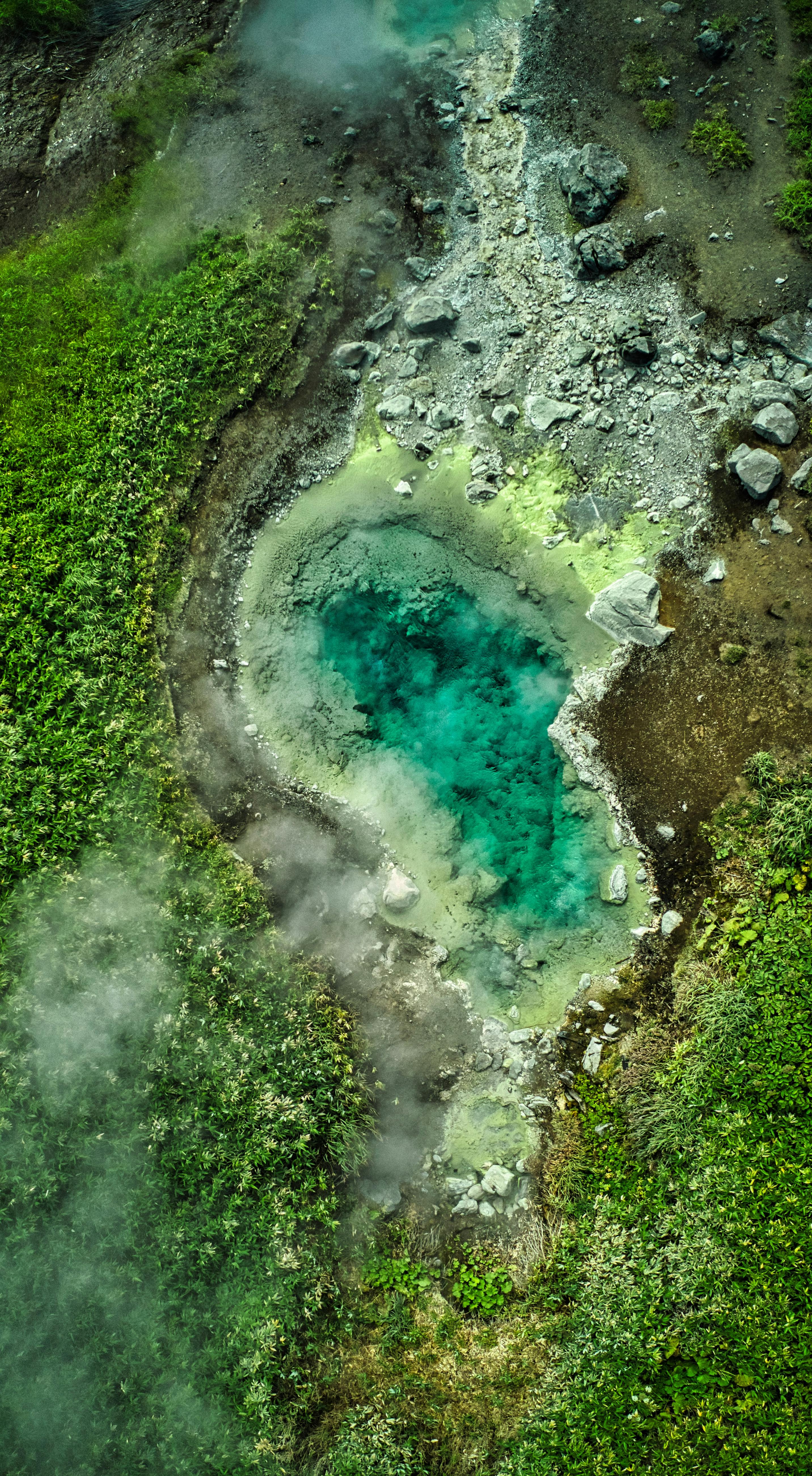 Birds Eye View of Water Spring · Free Stock Photo