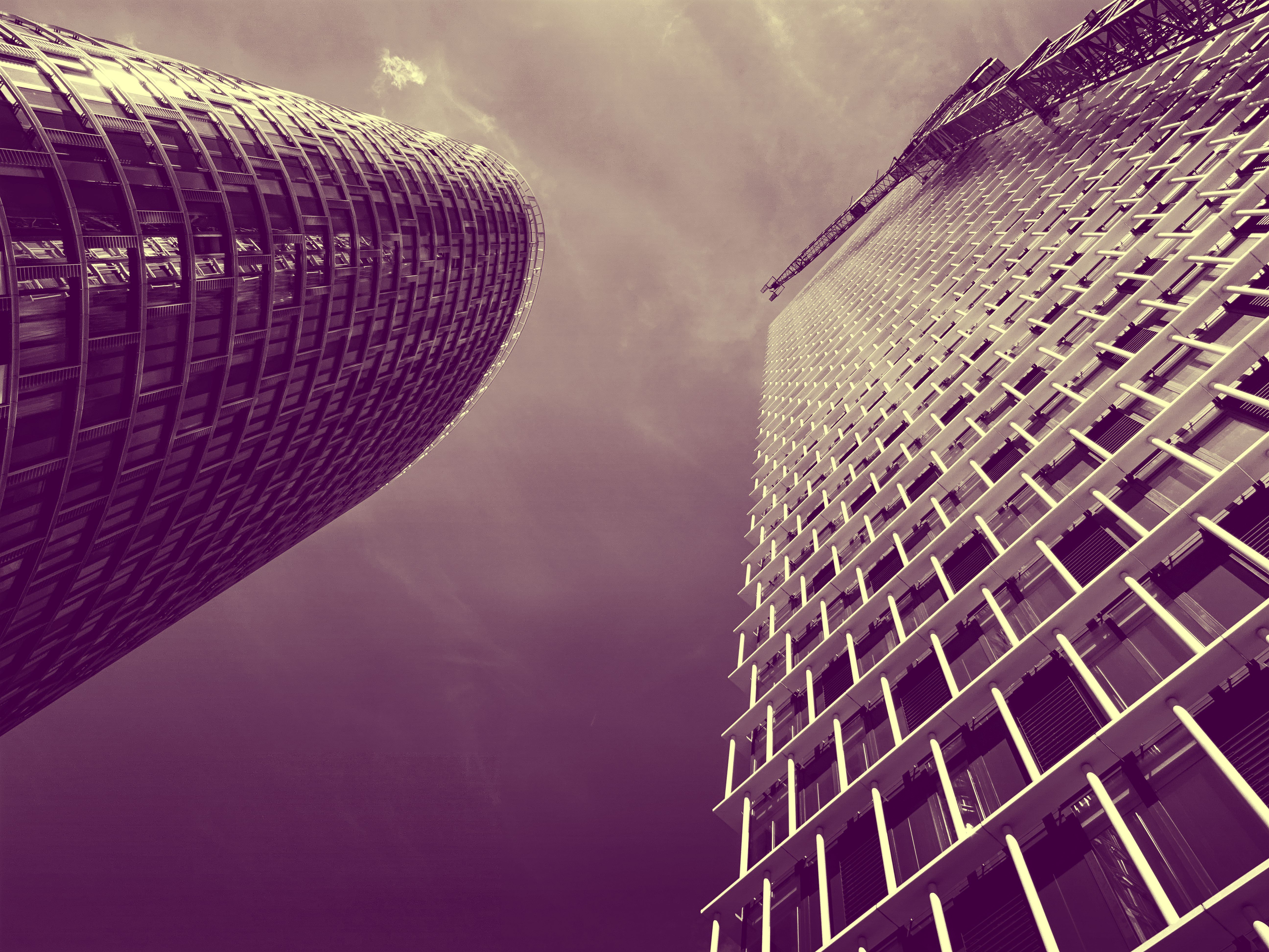 Skyscraper Sepia