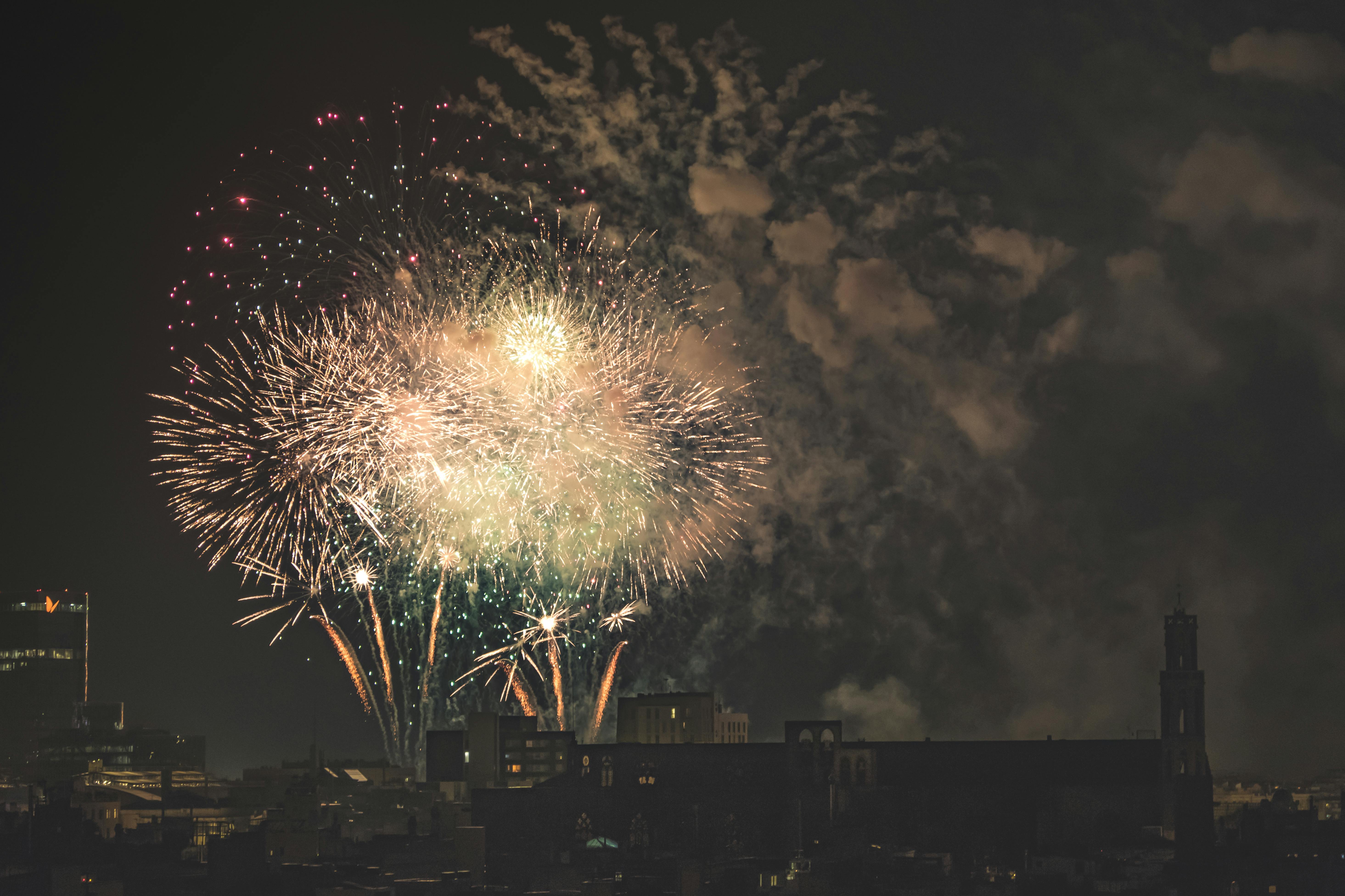 Fireworks Display during Night Time · Free Stock Photo