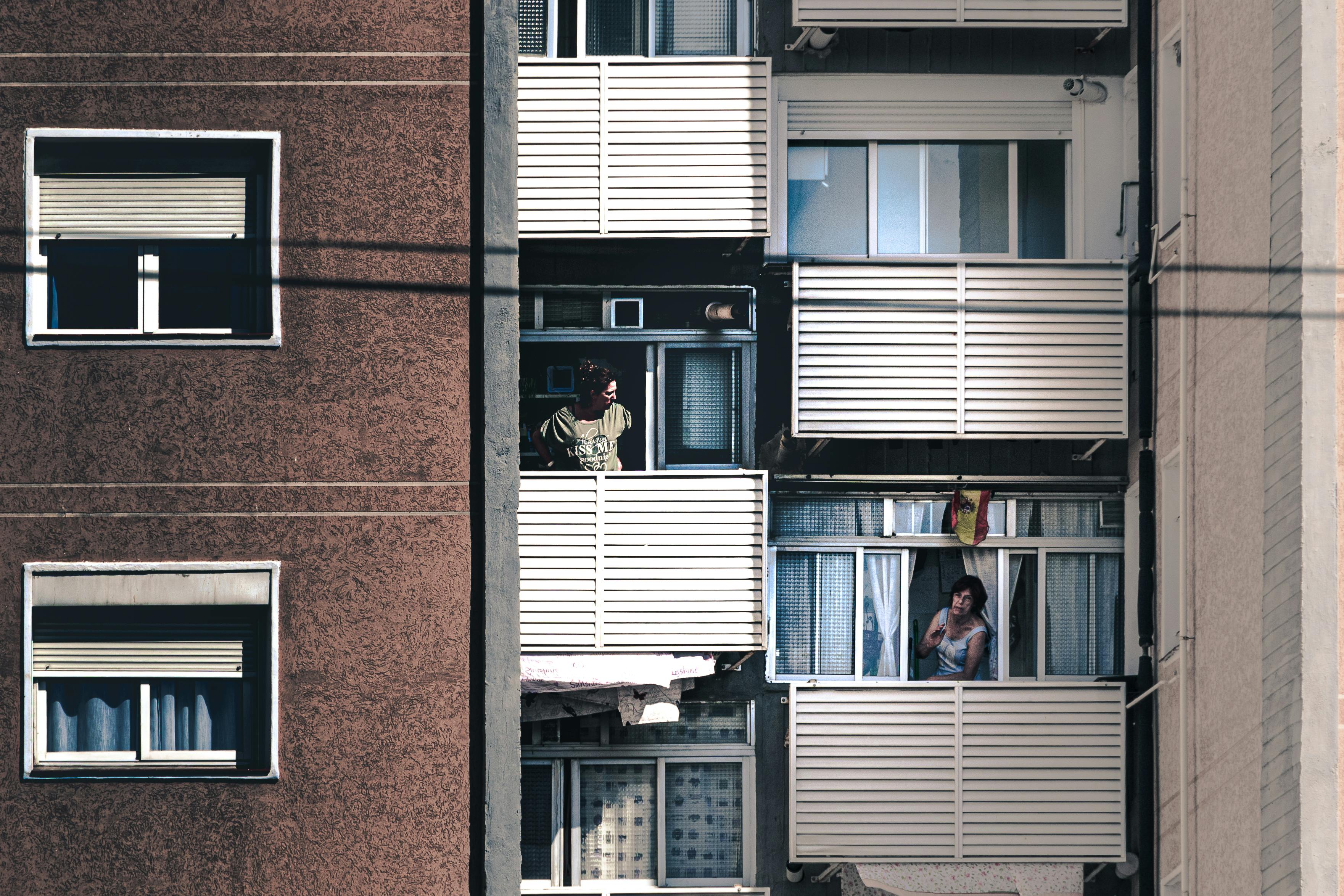People Standing at the Balcony · Free Stock Photo