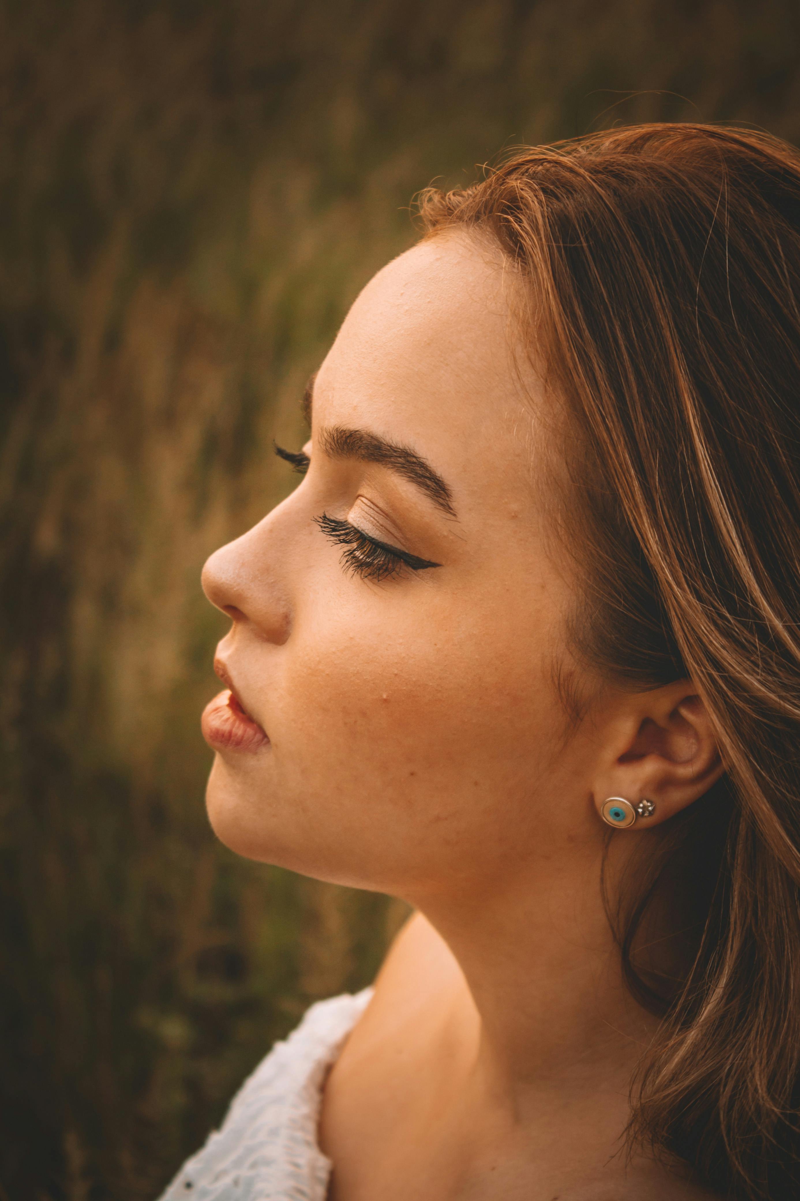 Close-Up Photo of Woman · Free Stock Photo