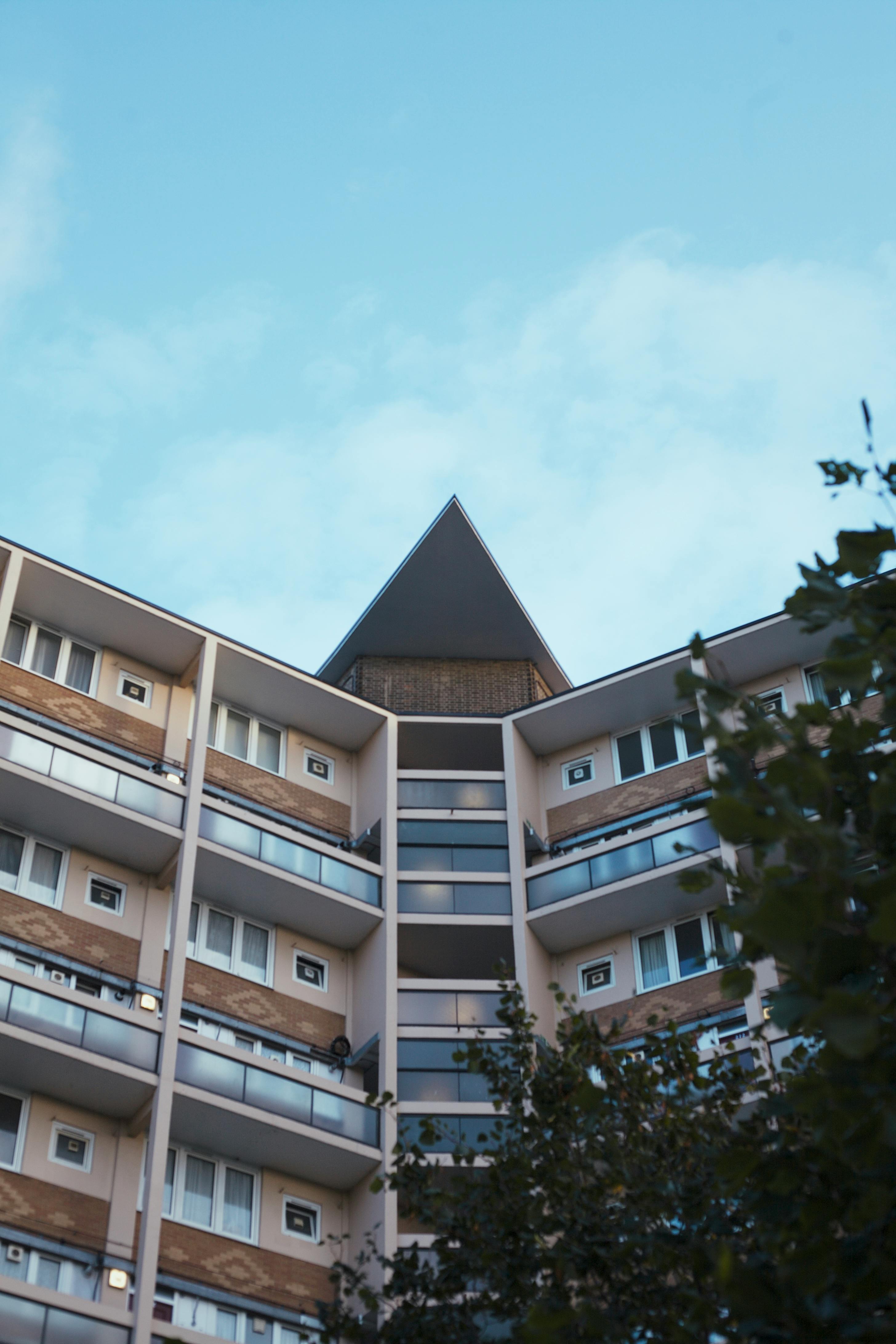 Photo of Frontage of Apartment Buildings · Free Stock Photo
