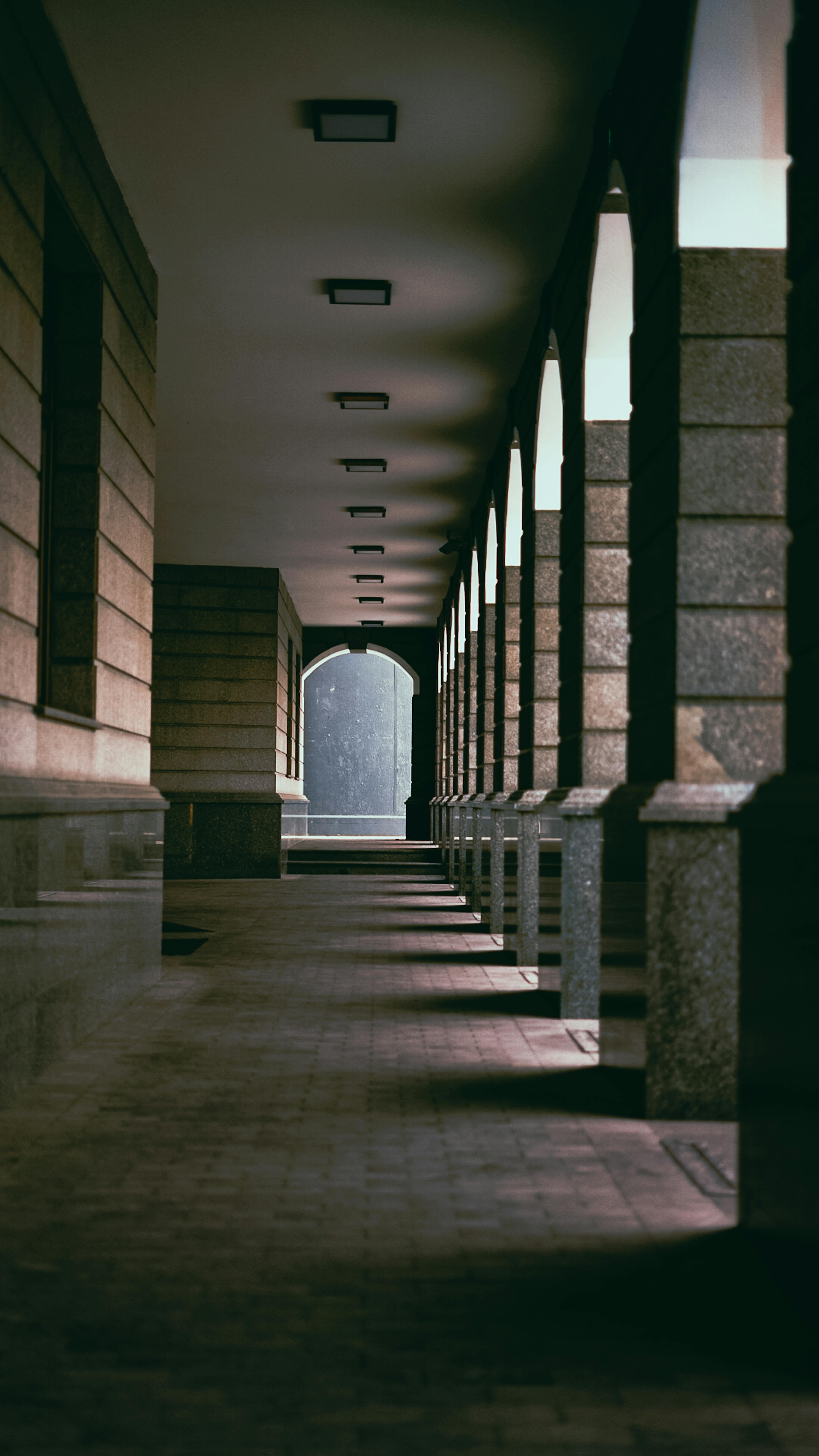 Hallway of a Building · Free Stock Photo