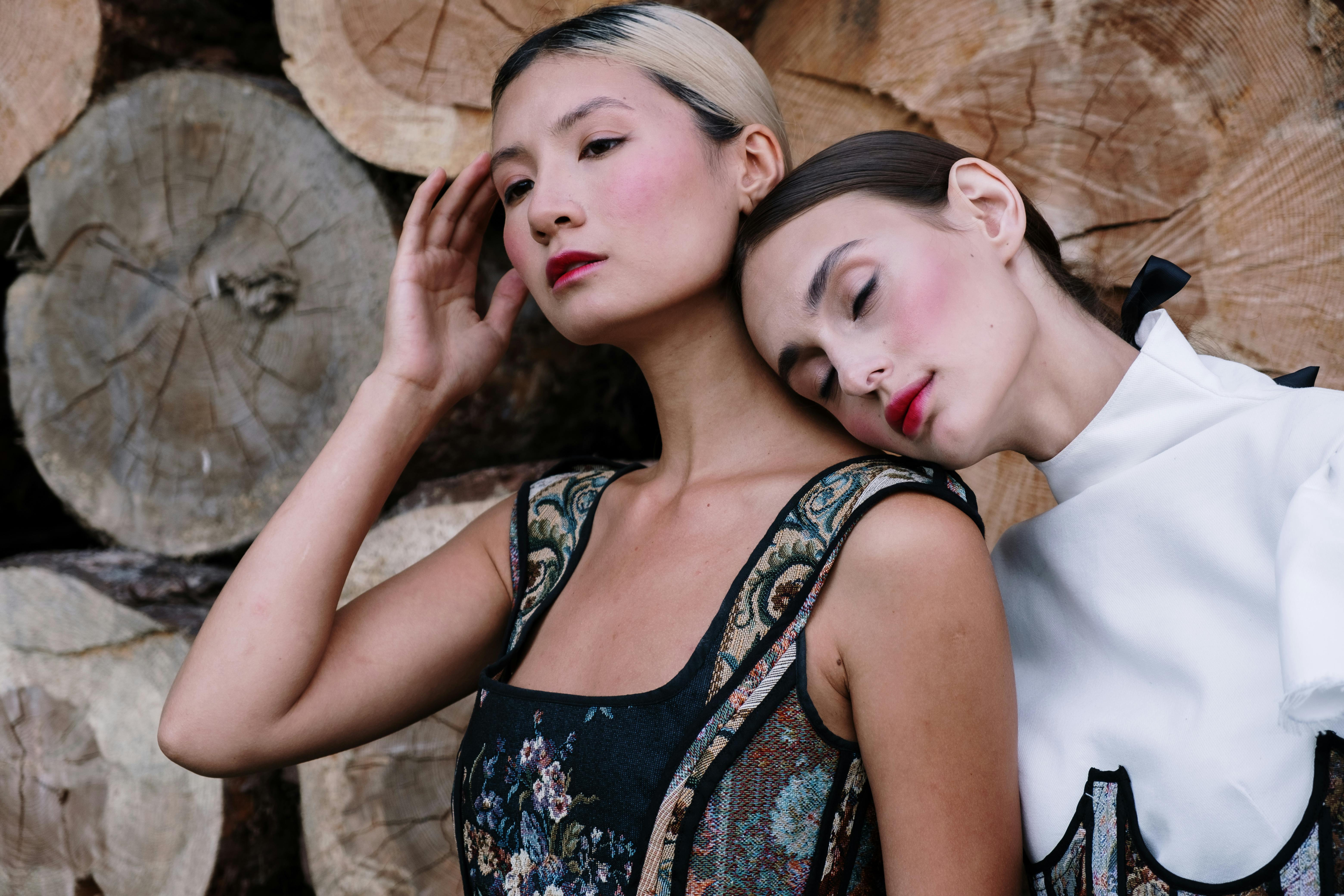 Two Beautiful Women Posing · Free Stock Photo