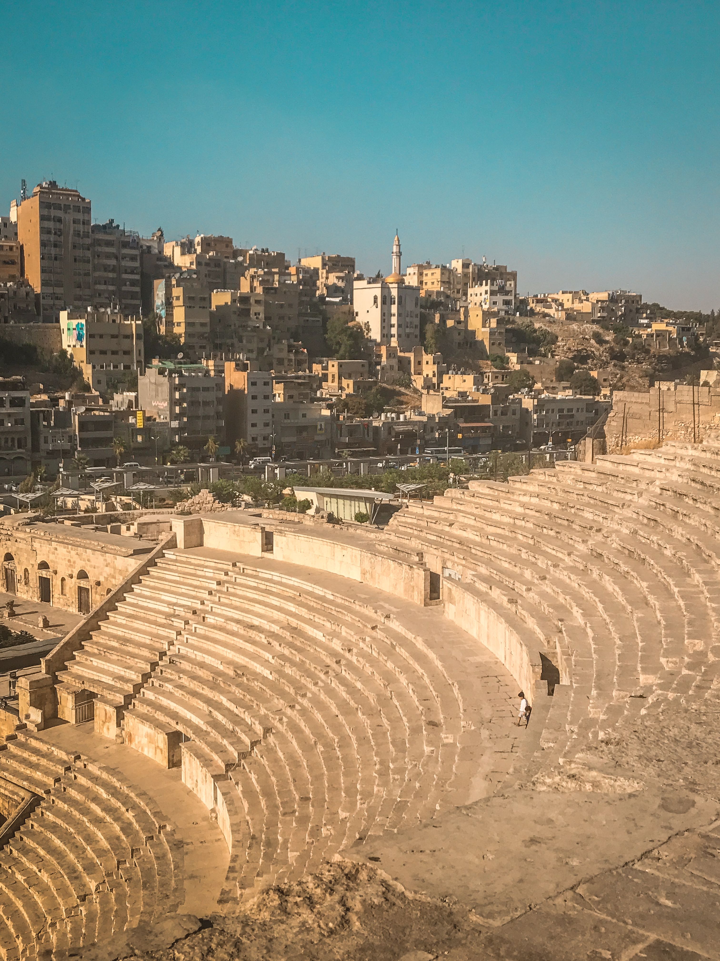 Free stock photo of amman, blue, jordan - Stock Image - Everypixel
