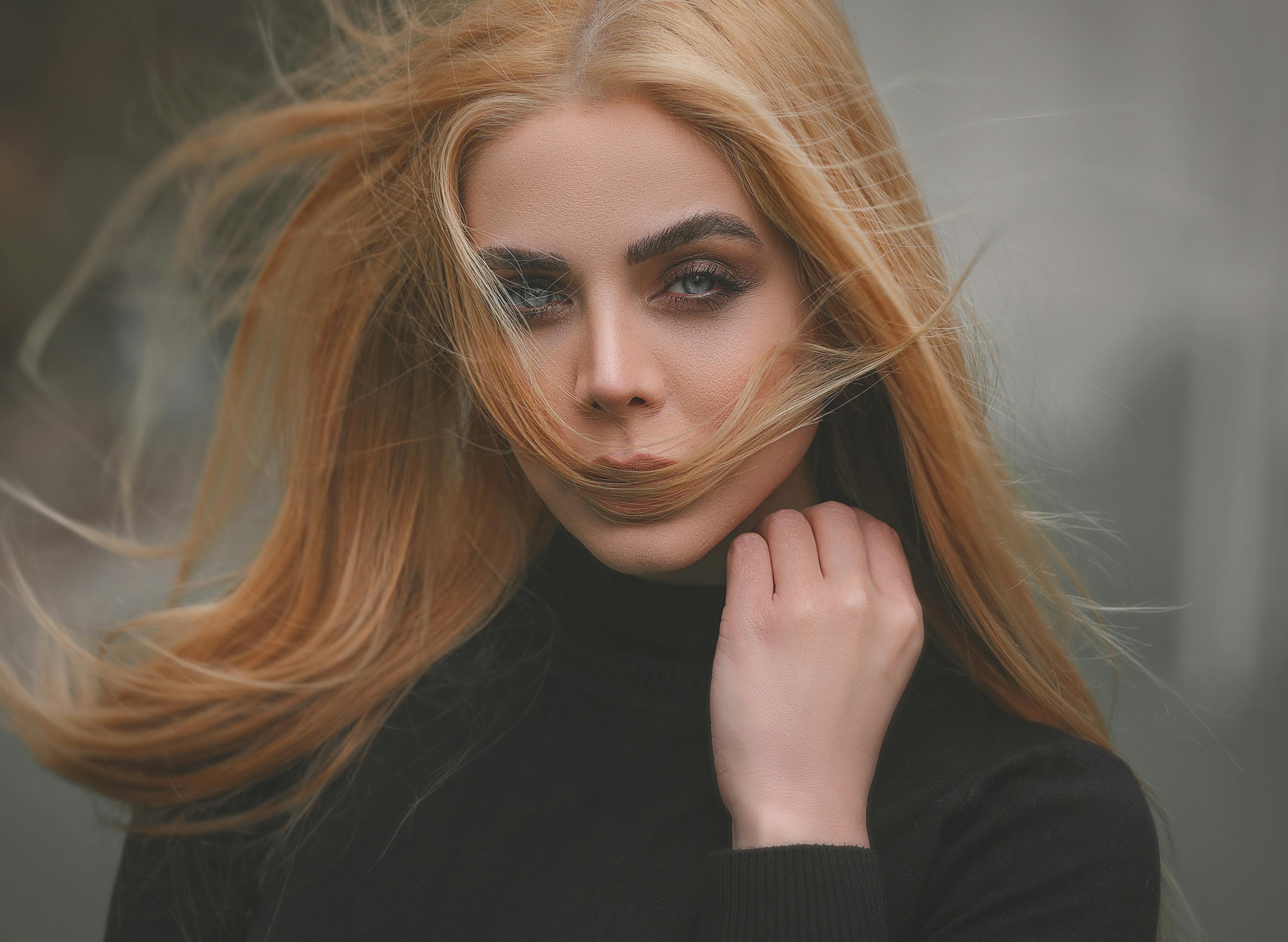 Blonde Haired Woman in Open Field Photoshoot during Daytime · Free ...