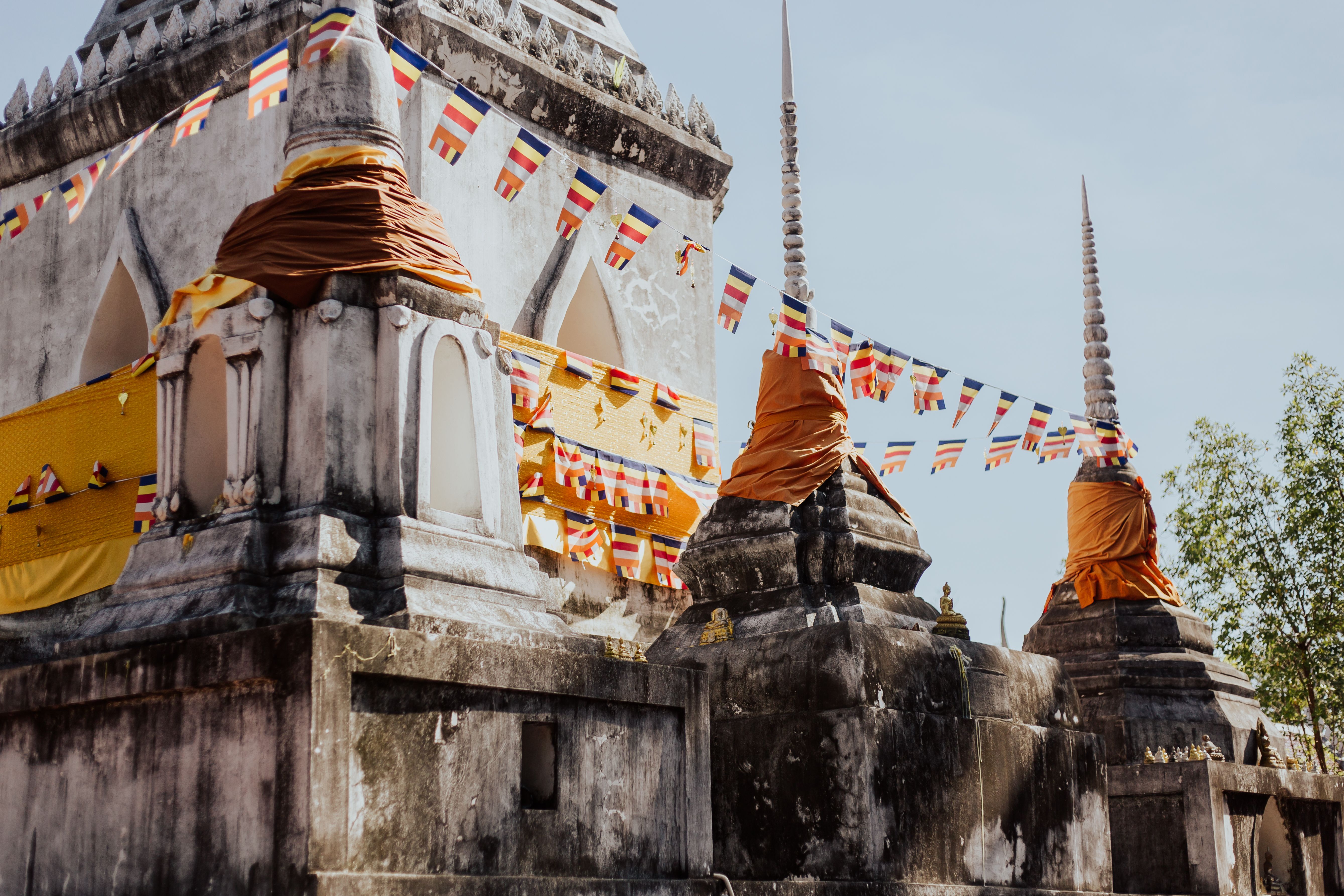 Rock Formation With Buddha Artwork · Free Stock Photo