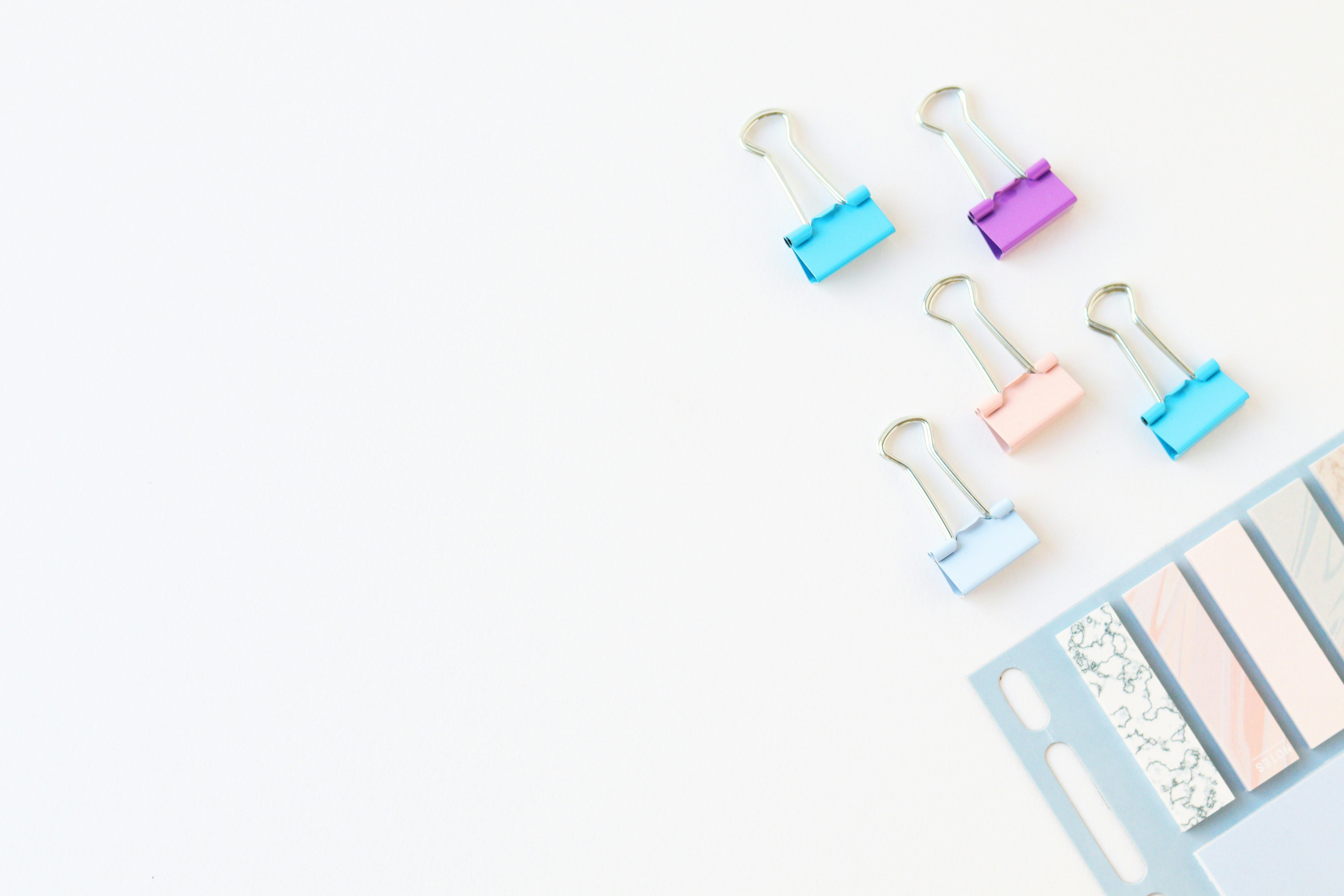 Black Metal Paper Pins · Free Stock Photo