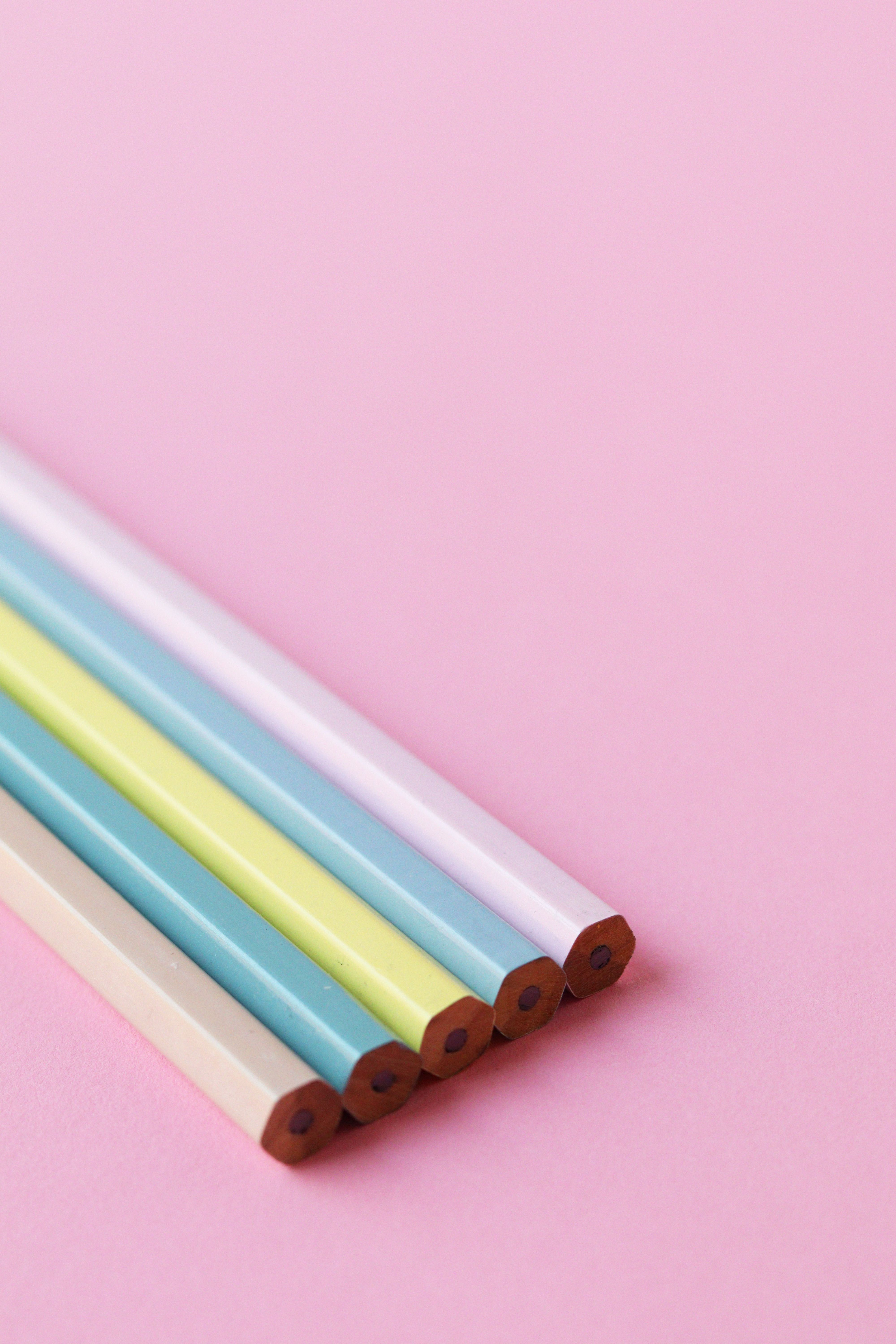 Close-up Photo of Pink Colored Pencil · Free Stock Photo