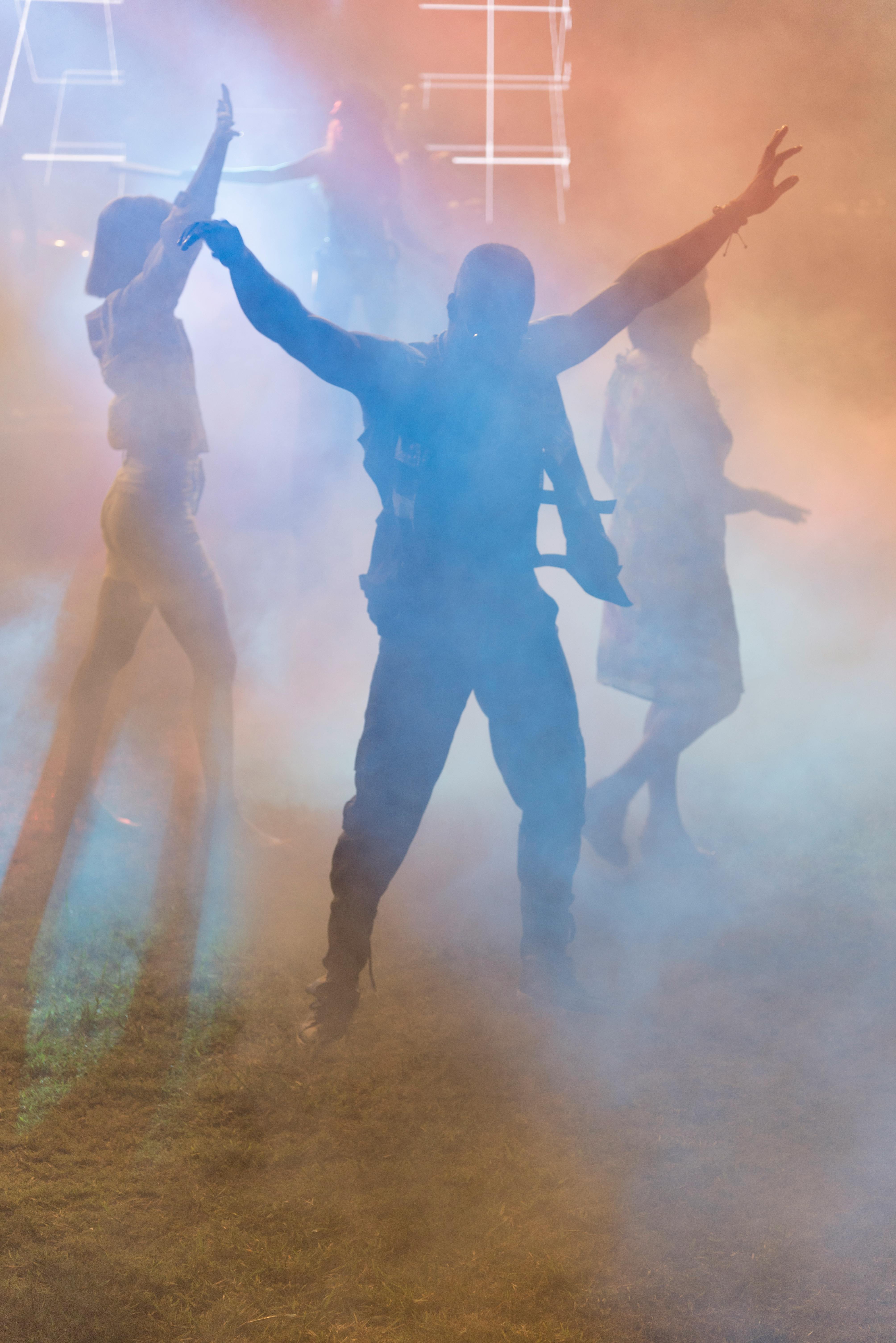 A Man Dancing on the Grass · Free Stock Photo