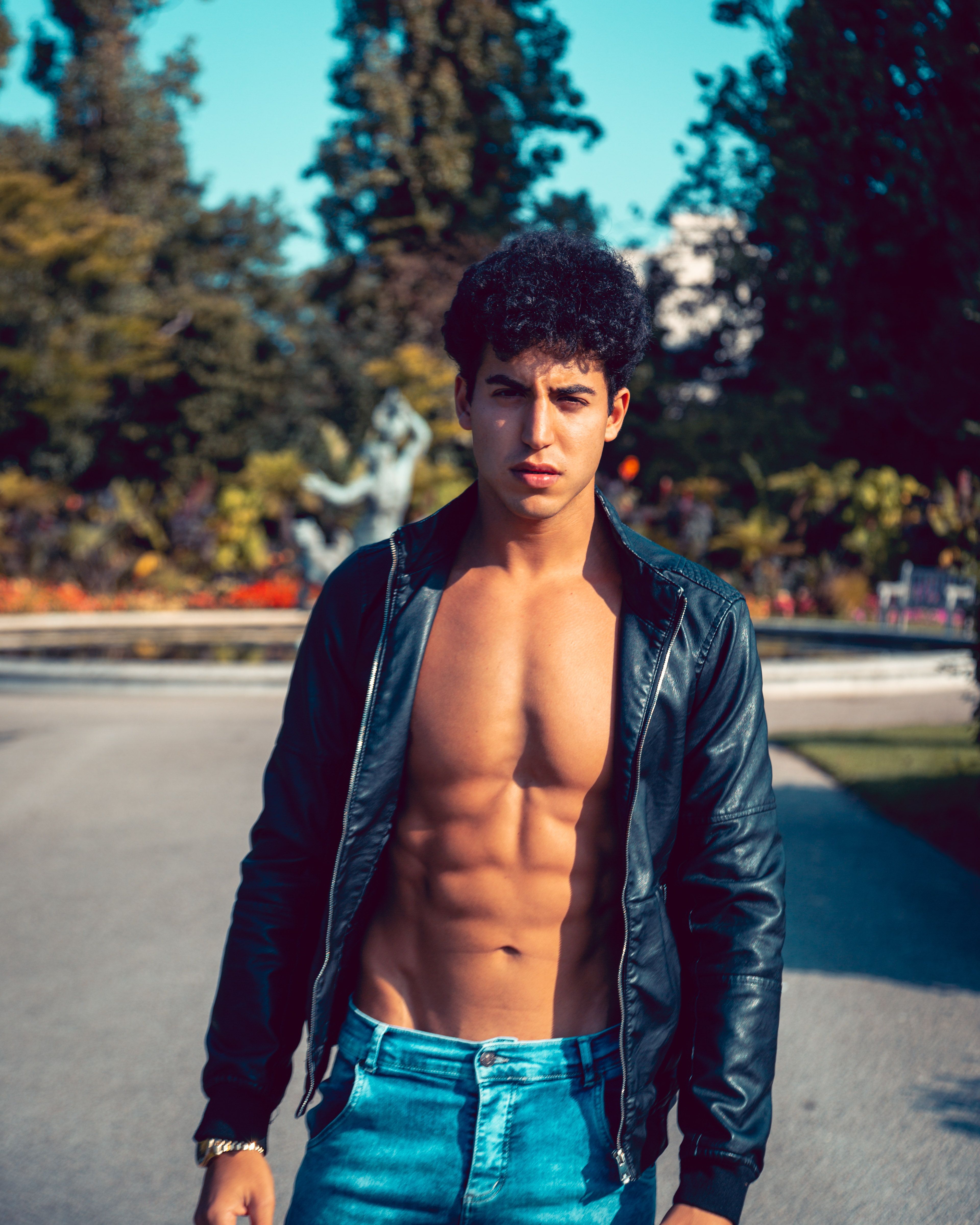 Brawny Man in Black Tank Top · Free Stock Photo