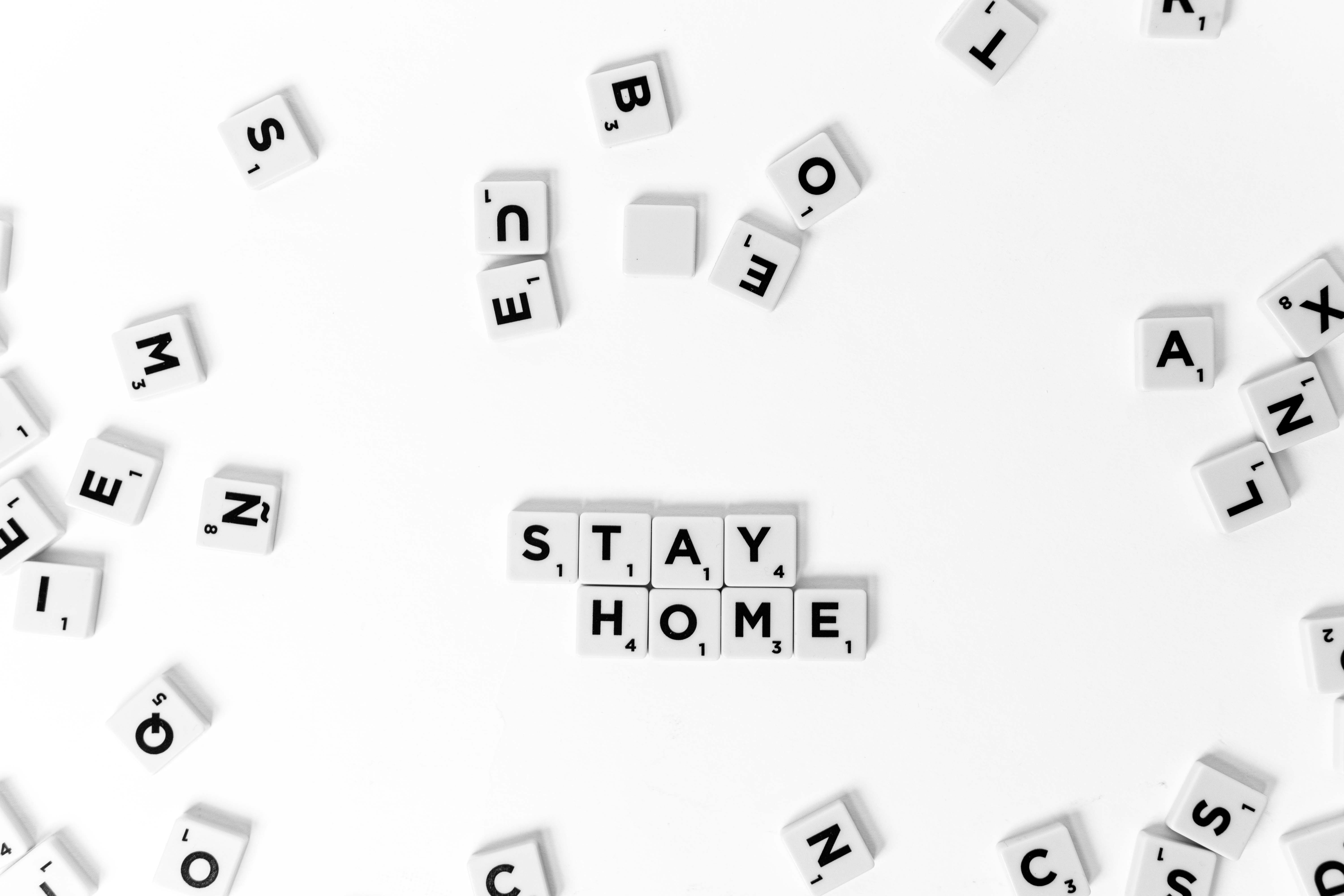 Smartphone With Stay Safe On Screen · Free Stock Photo