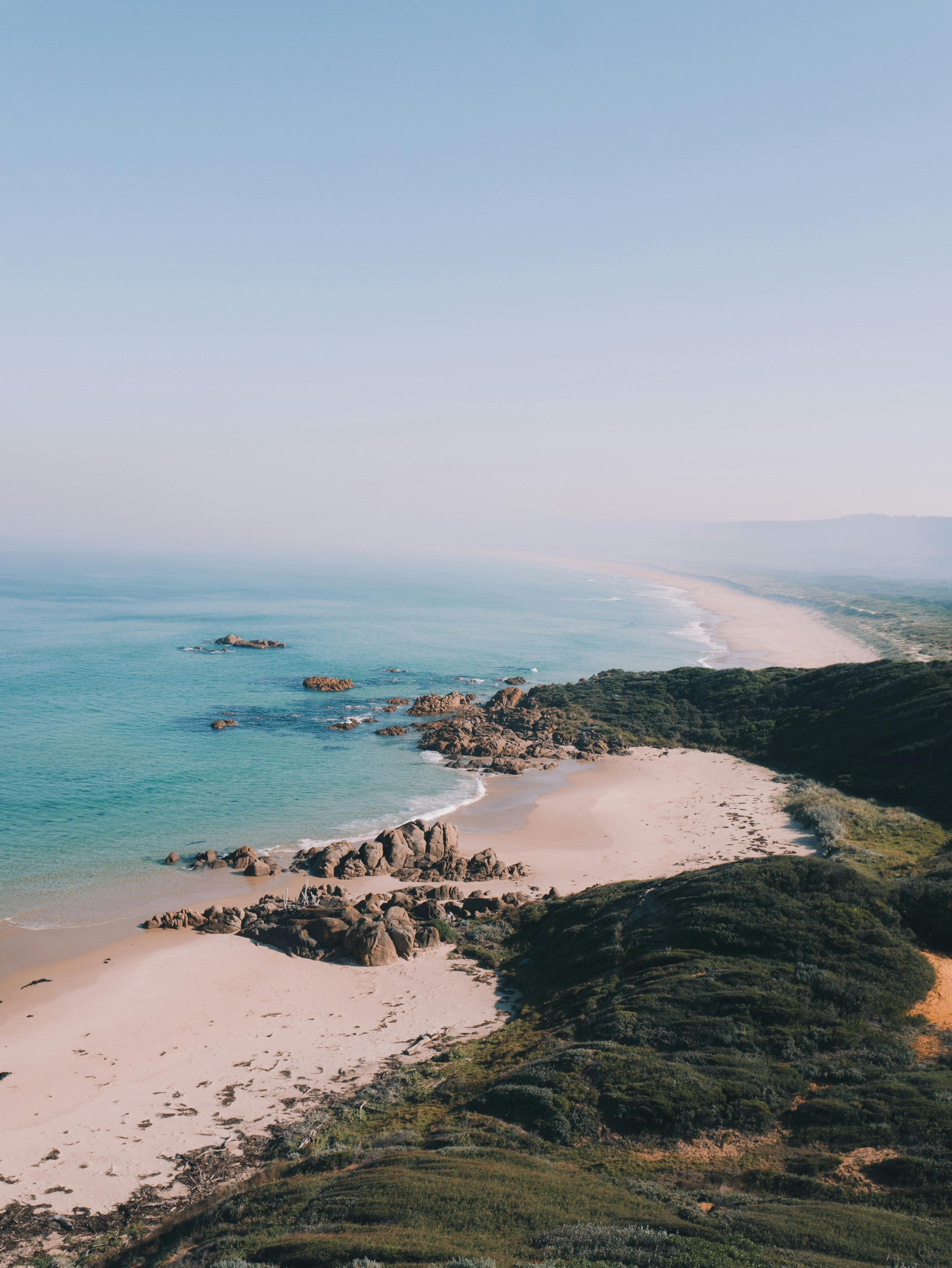 Aerial View of the Beach · Free Stock Photo