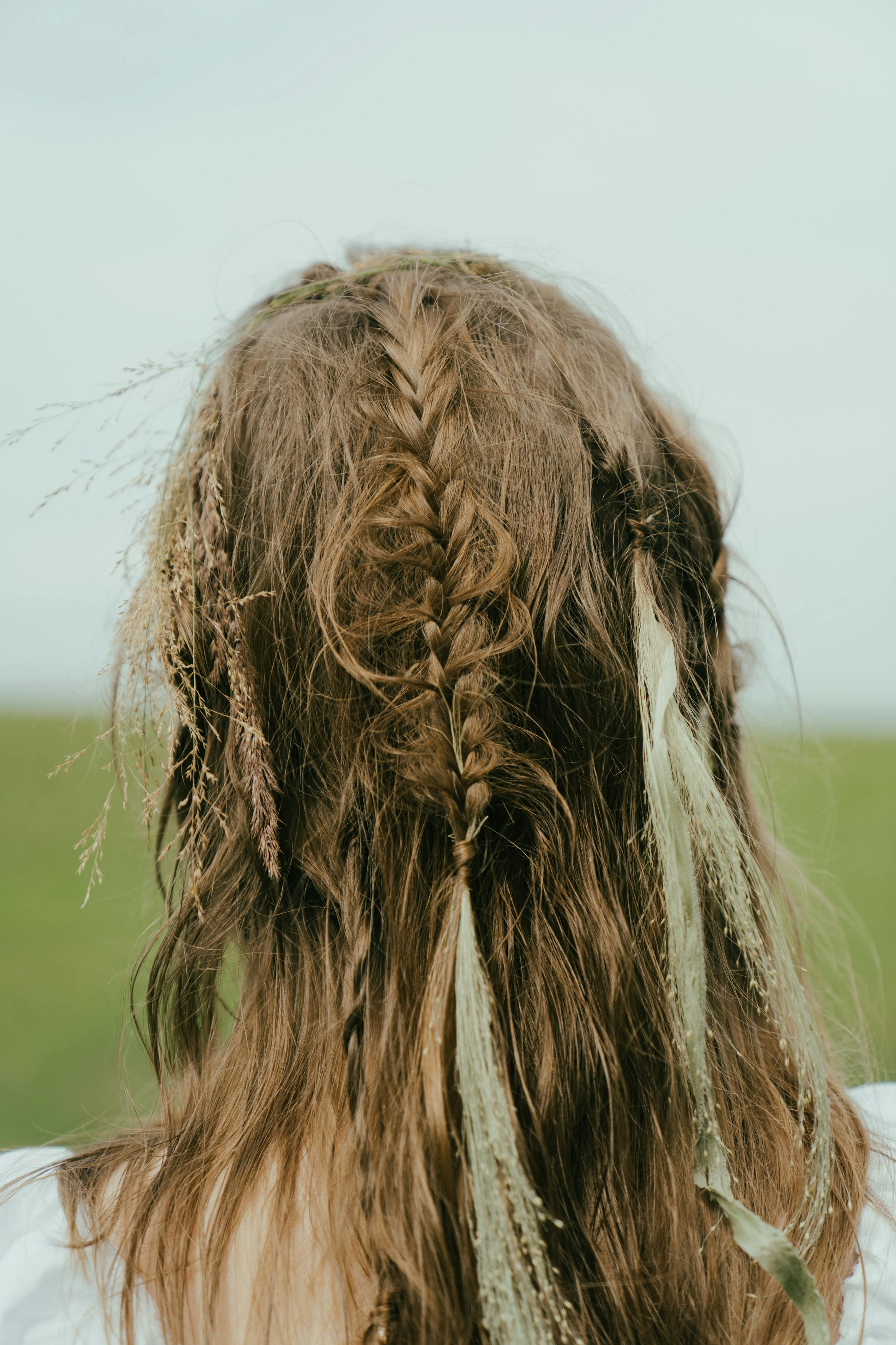 Hands Braiding a Woman's Hair · Free Stock Photo