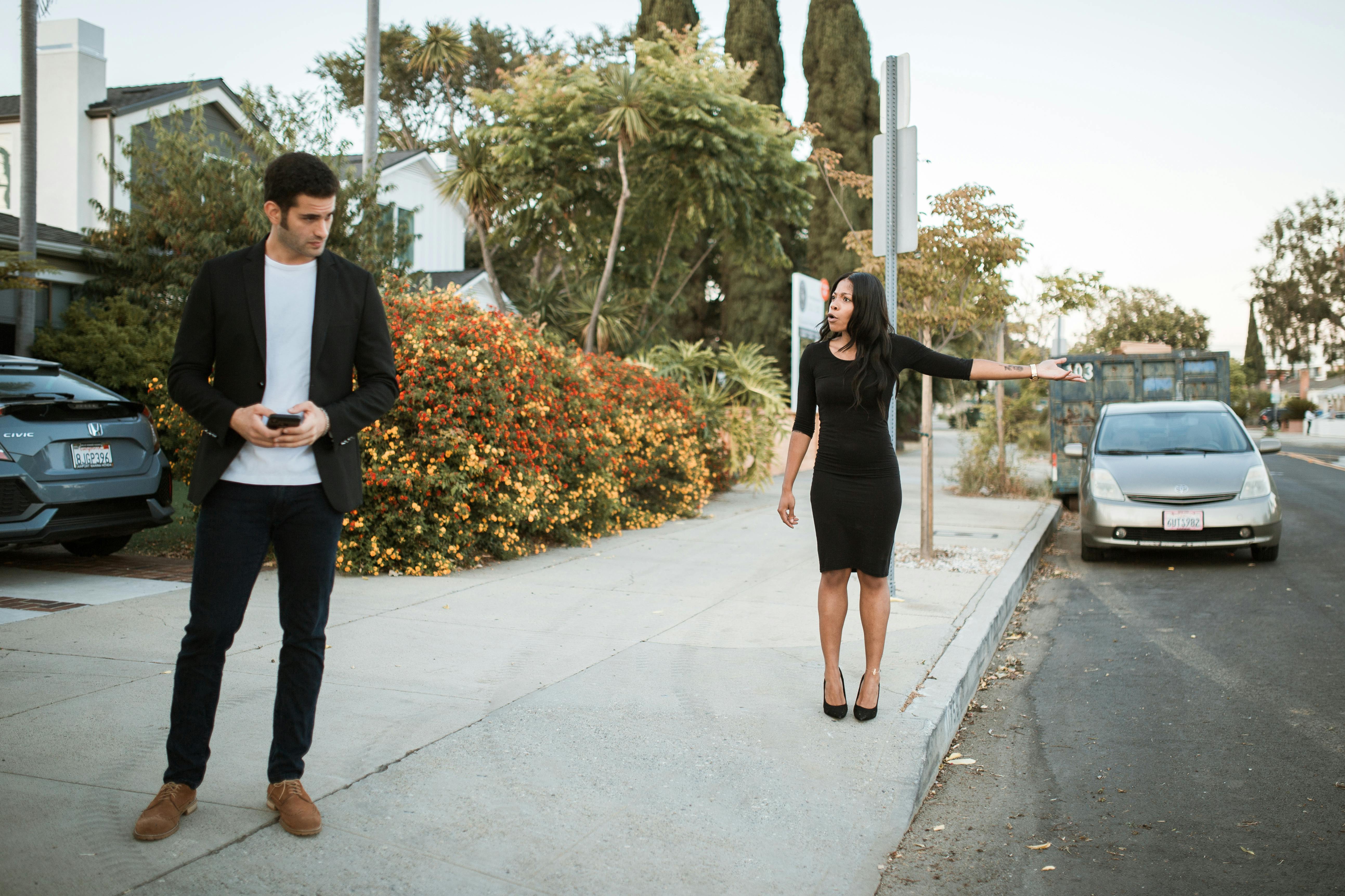 A Couple having an Argument · Free Stock Photo