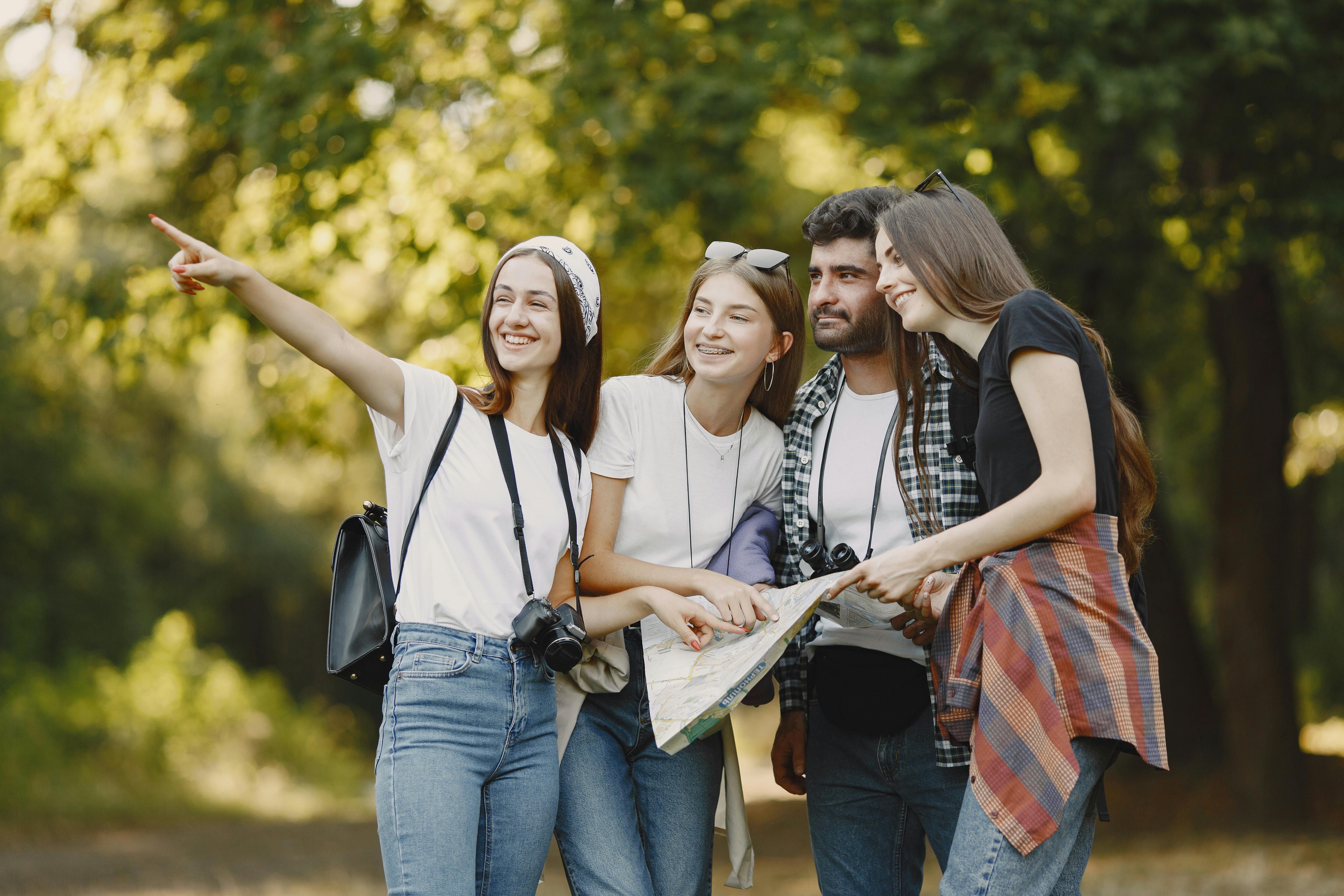 Smiling People in Park · Free Stock Photo