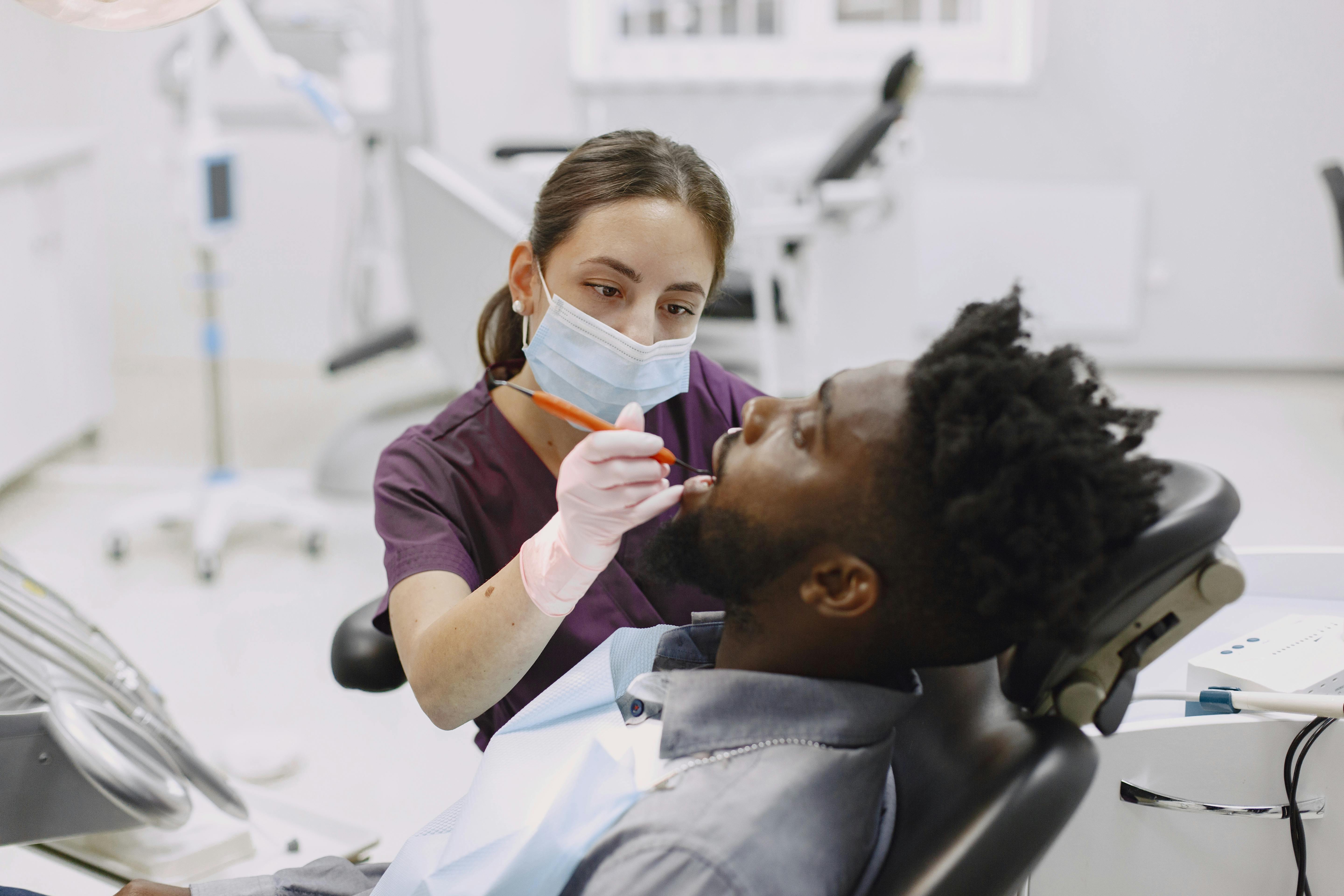 Man Having Dental Checkup · Free Stock Photo