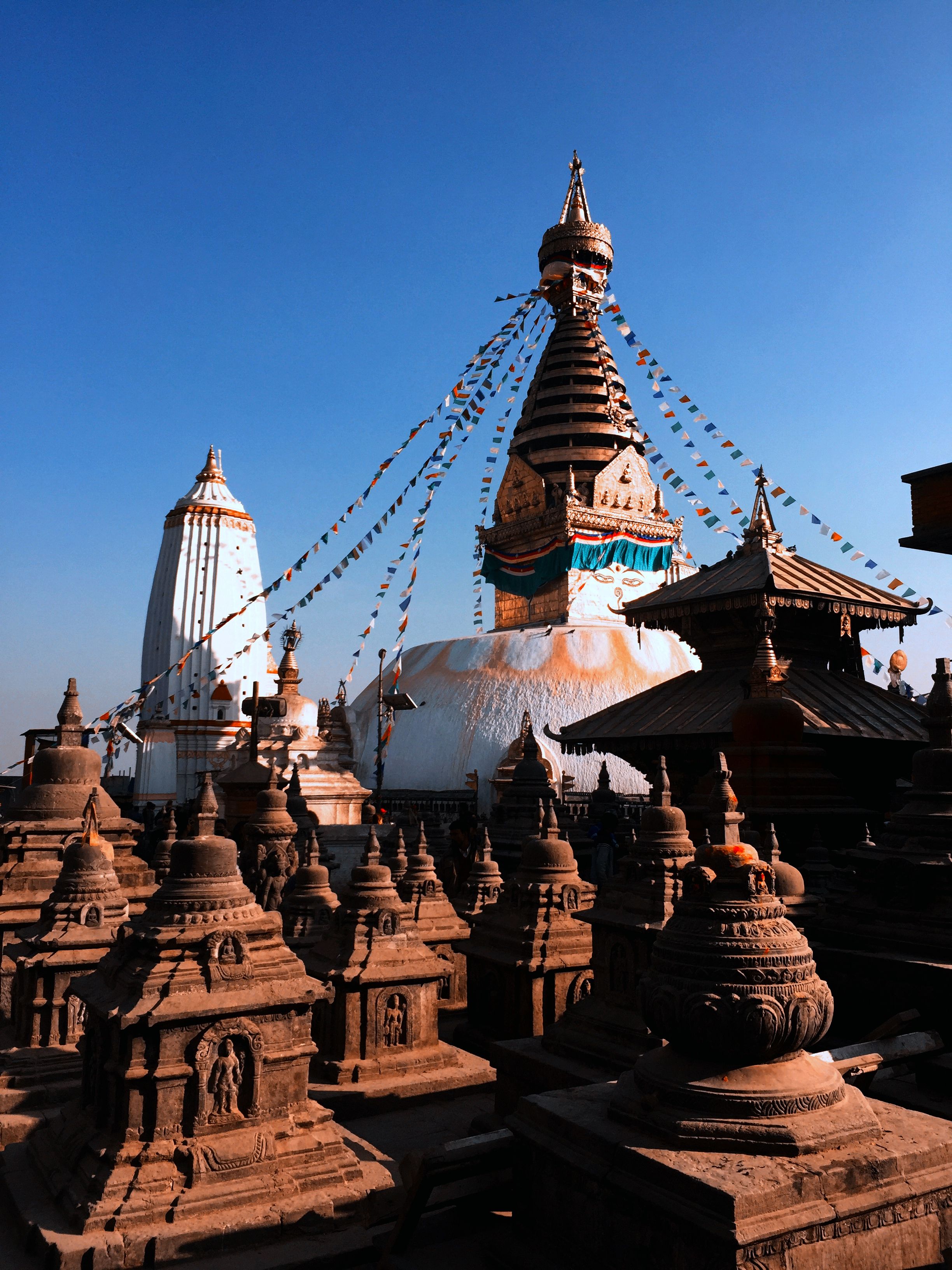 Temple on a Hill in South Asia · Free Stock Photo