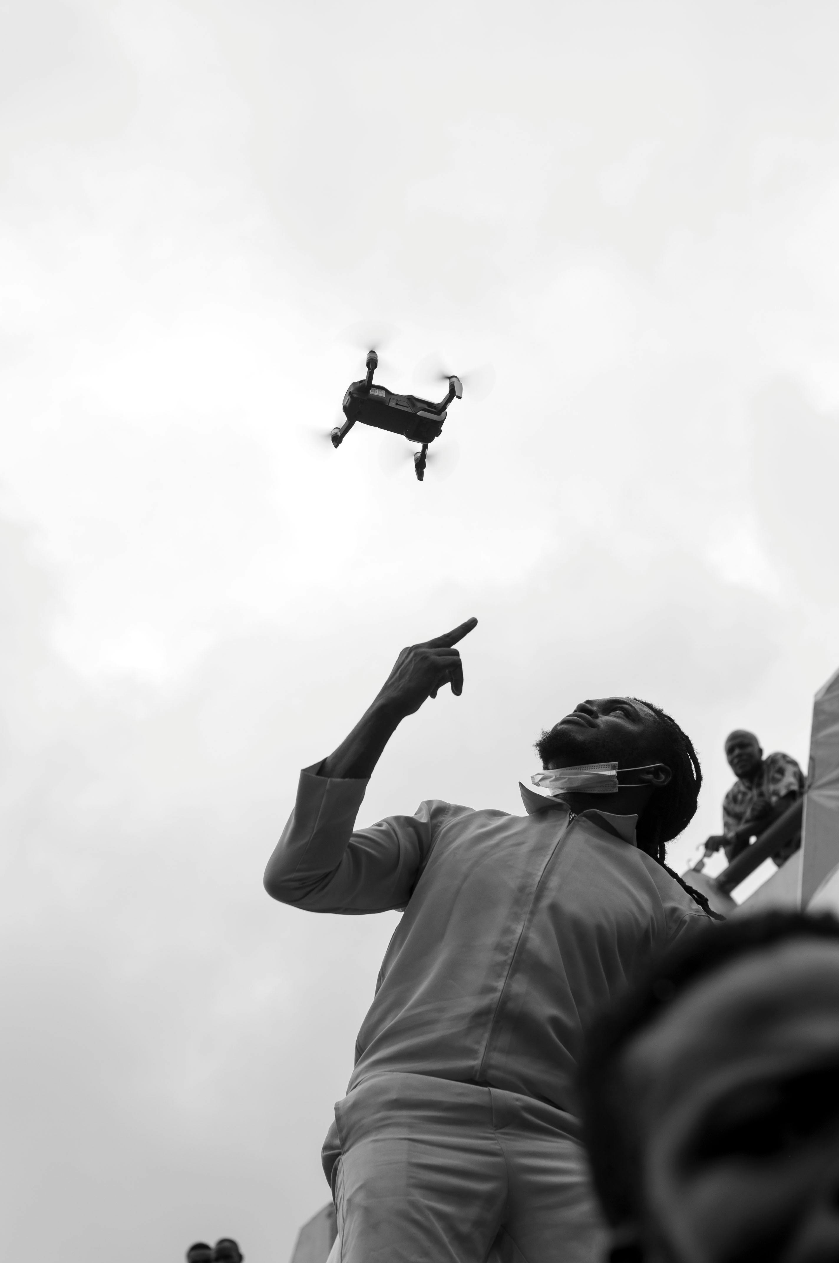 Man Showing Middle Finger on a Protest · Free Stock Photo