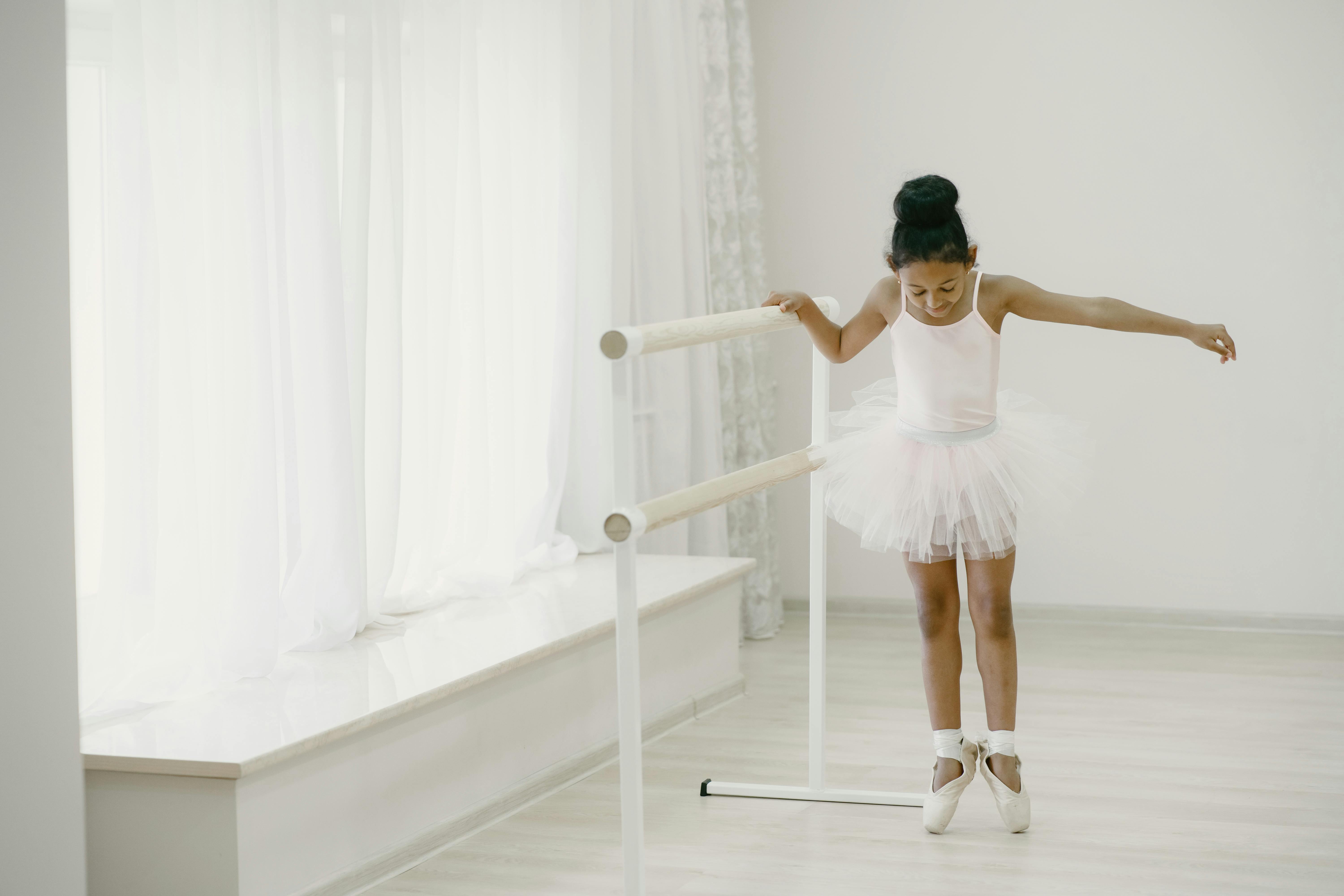 Girl Practicing Ballet · Free Stock Photo