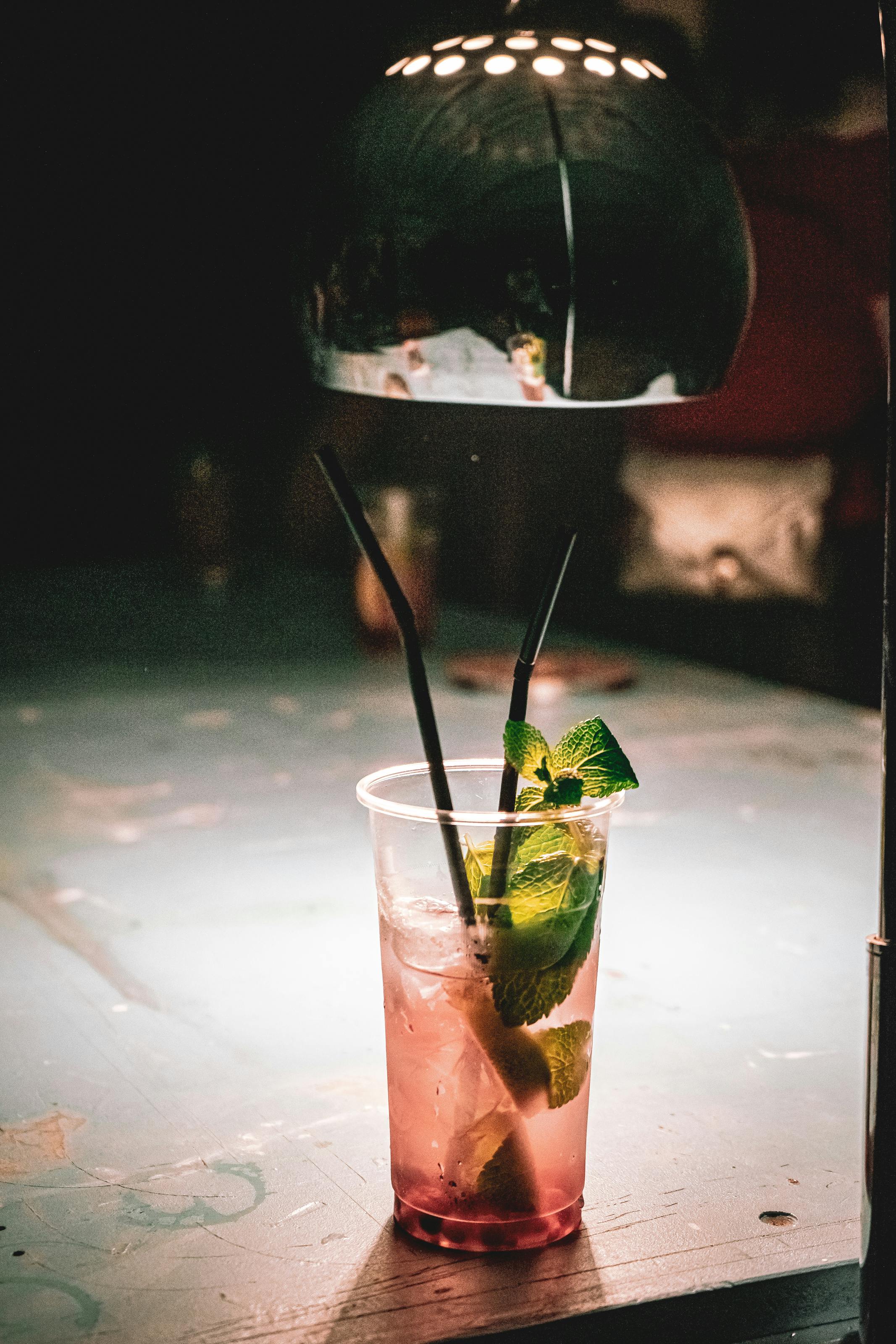 Cocktail on Display · Free Stock Photo