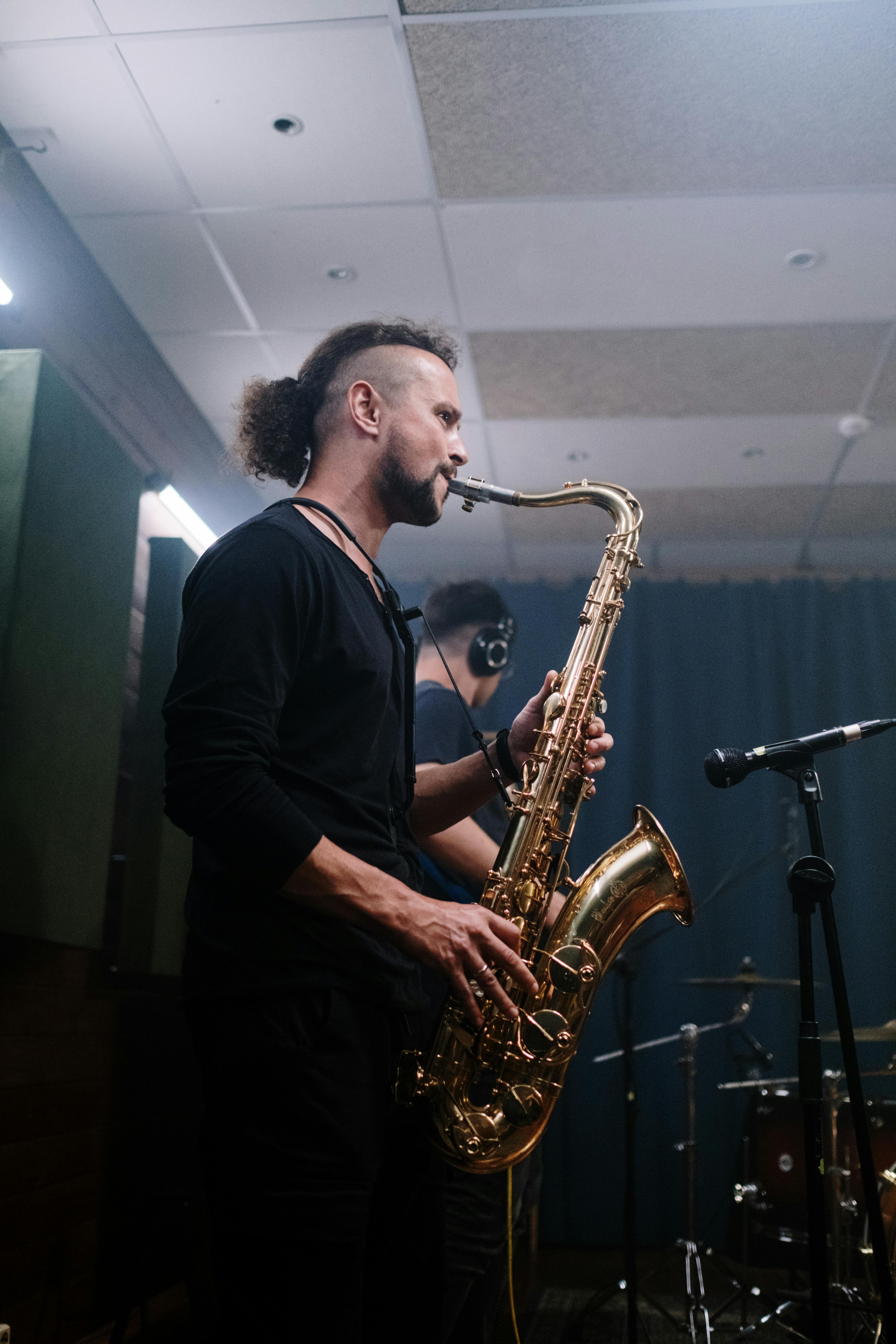 Man Playing Saxophone · Free Stock Photo