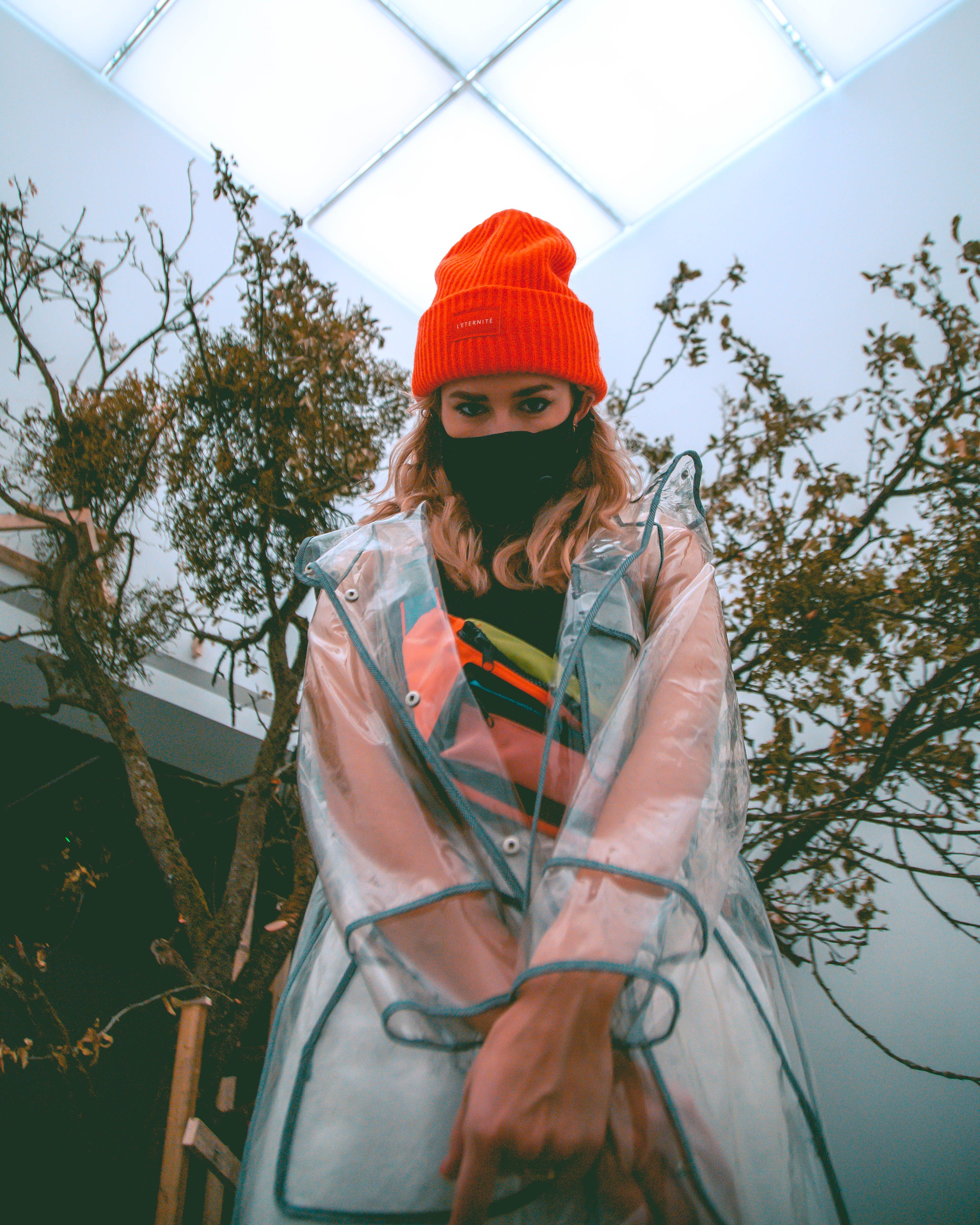 Woman In Raincoat · Free Stock Photo