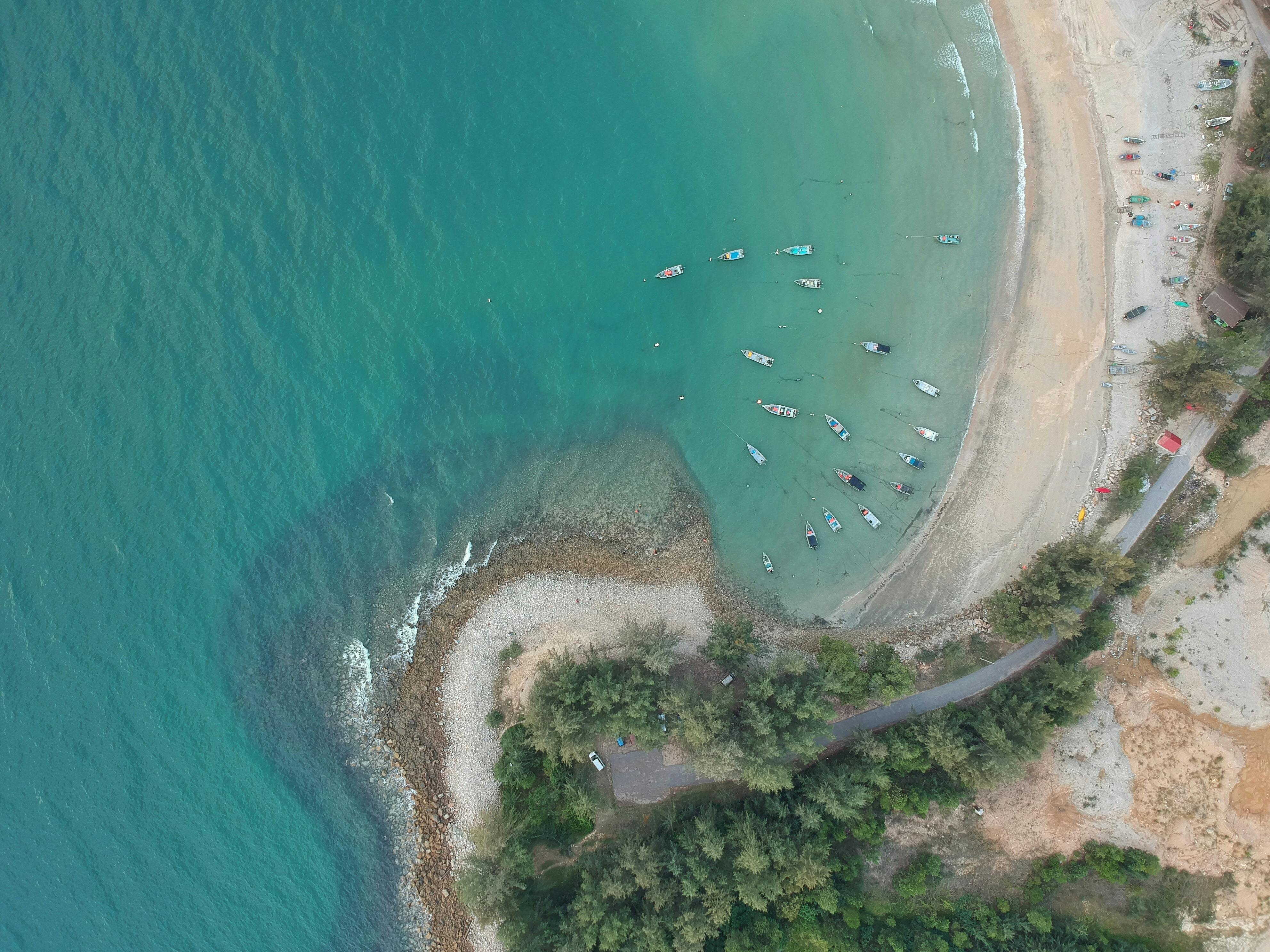Aerial Photography of Beach · Free Stock Photo