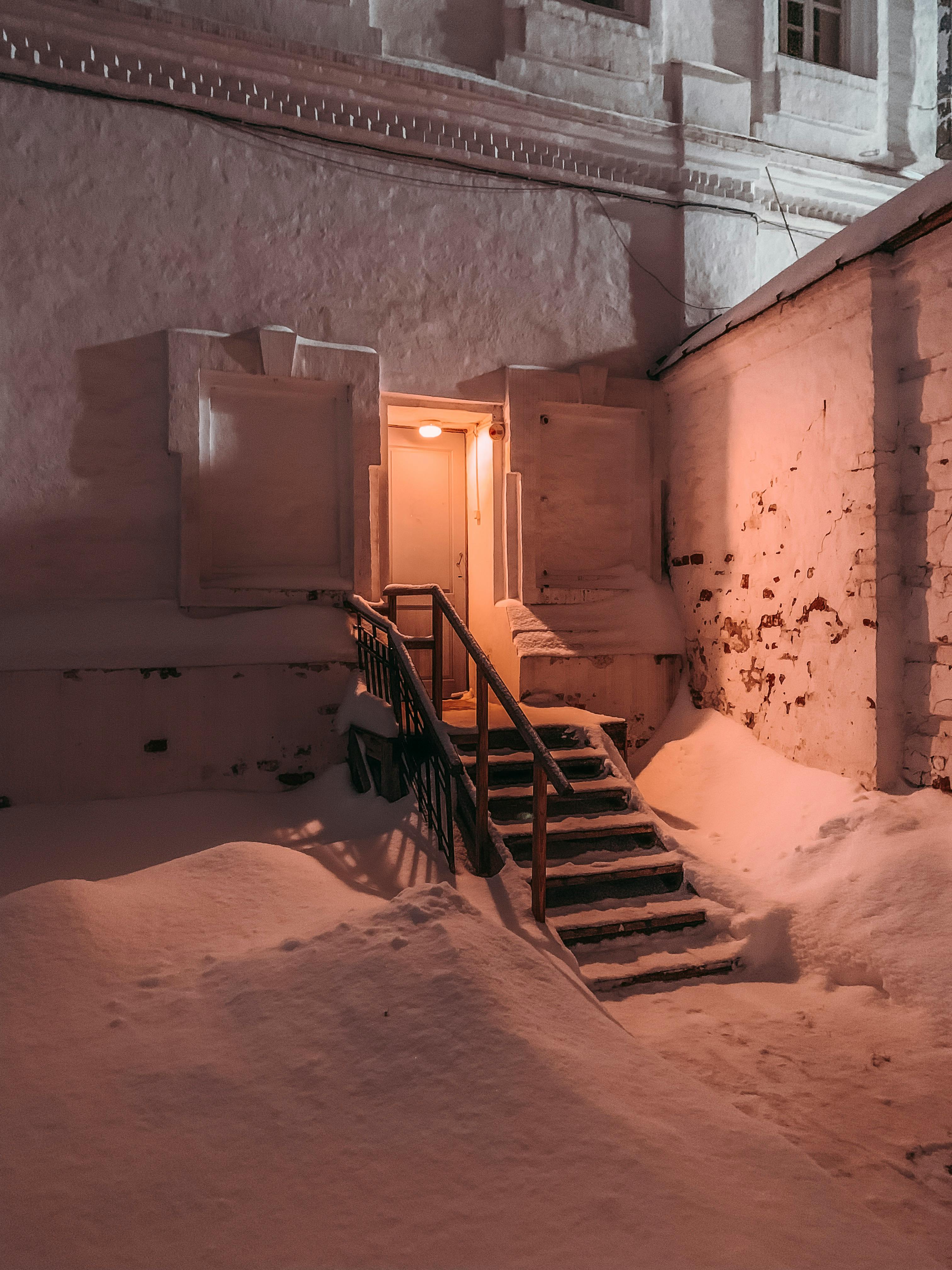 Snow Stairs Photos, Download The BEST Free Snow Stairs Stock Photos ...