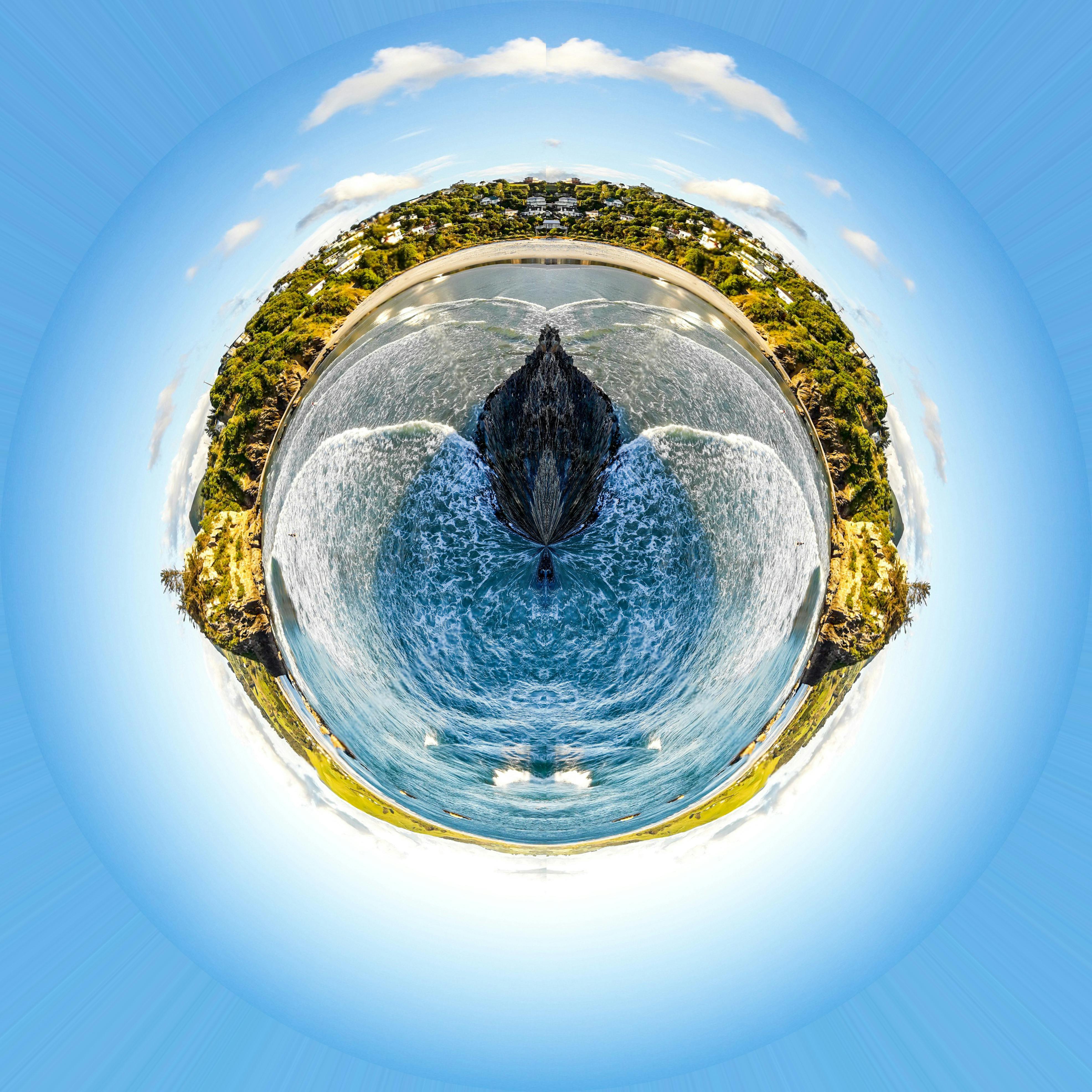 Creative Photo of a Seashore · Free Stock Photo