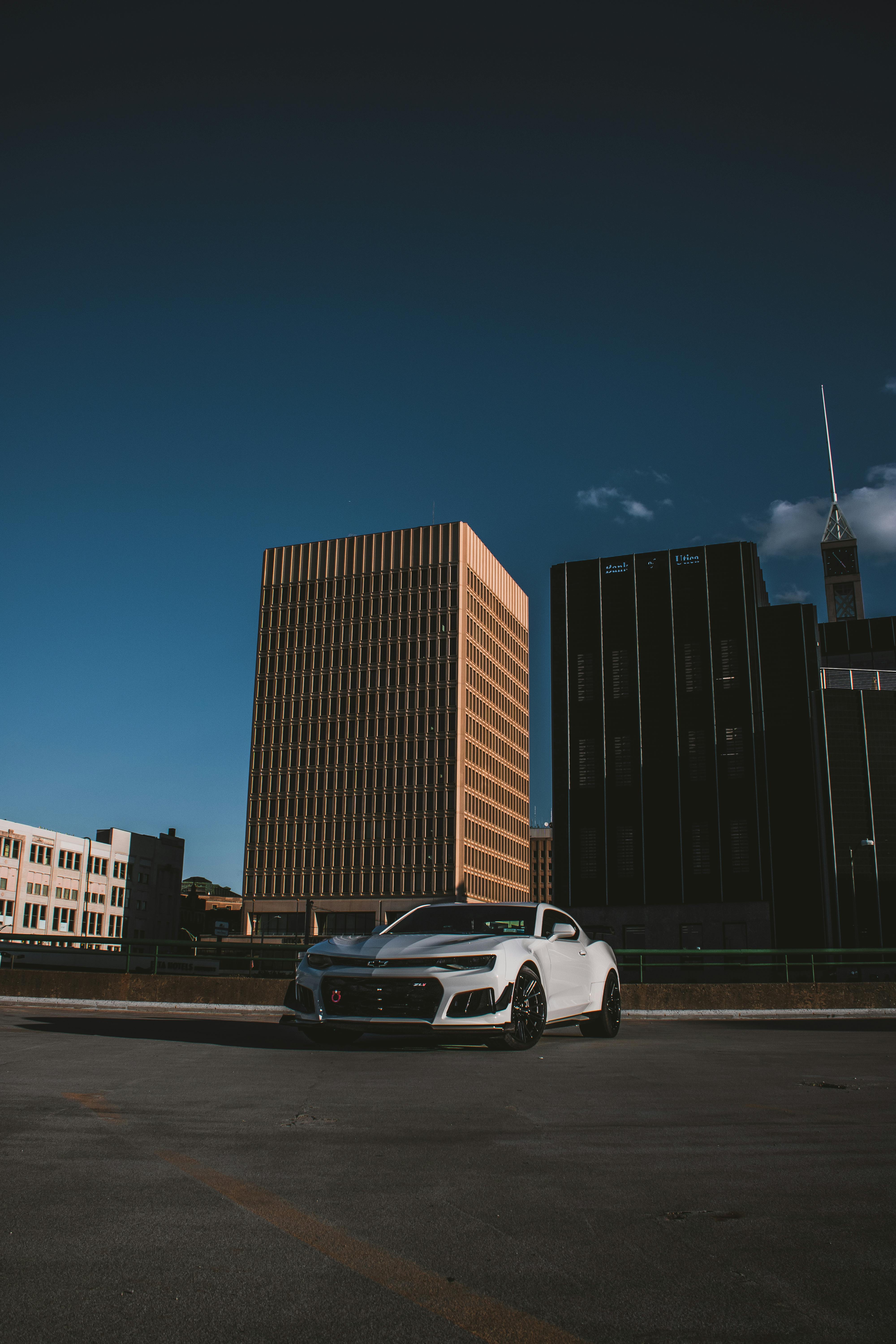 Car Driving Through City · Free Stock Photo