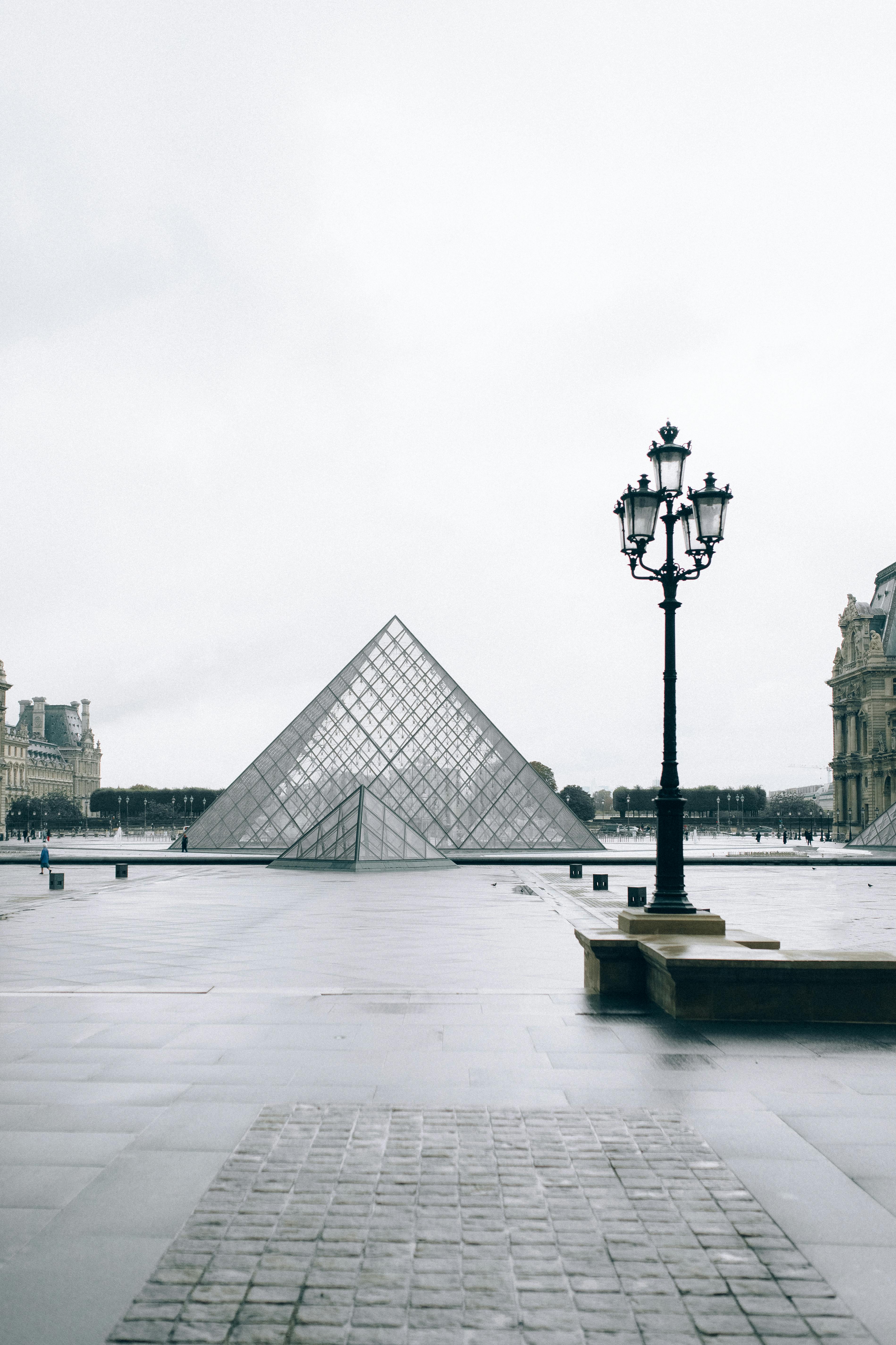 Pyramid Structure in Paris France · Free Stock Photo