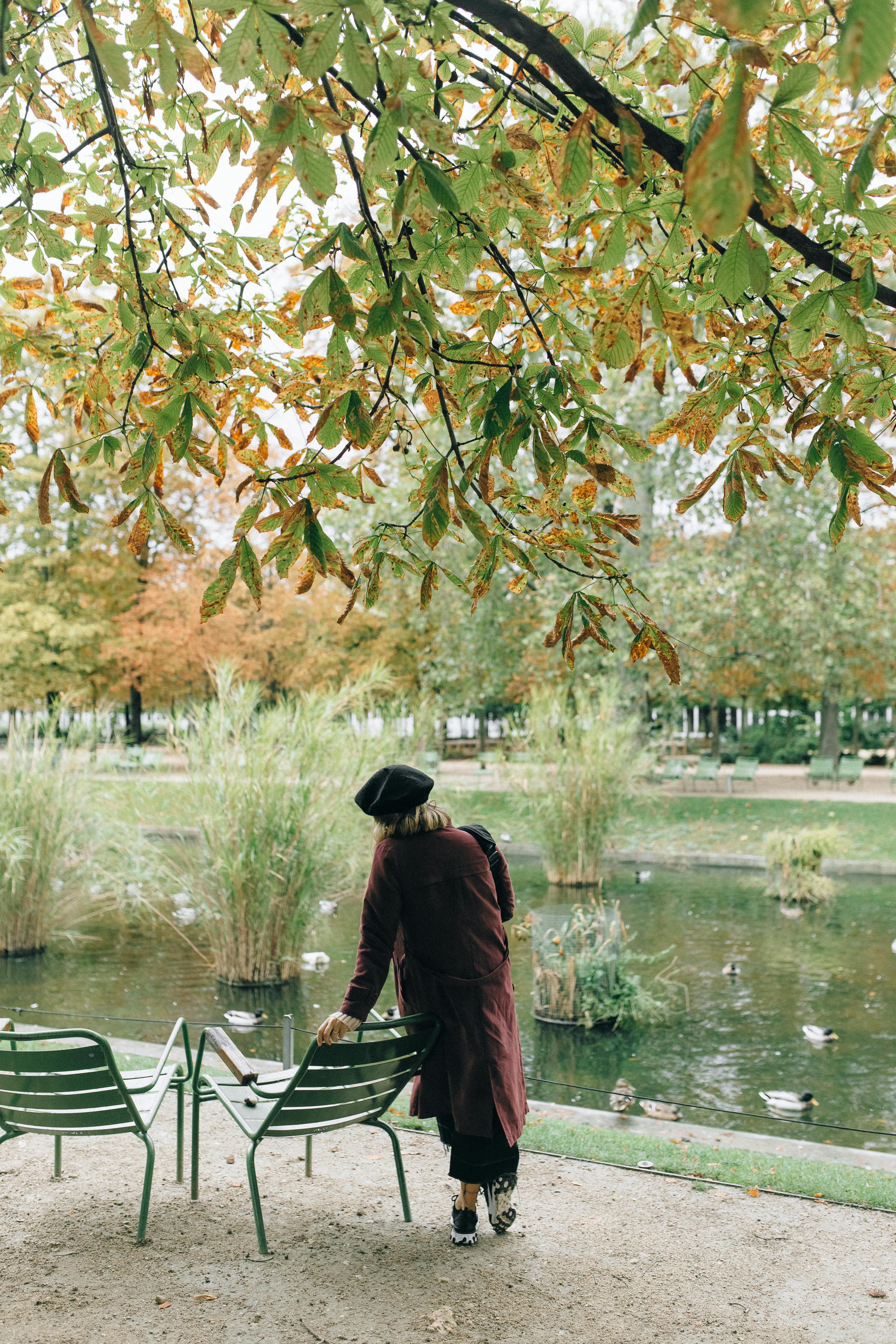 A Woman Standing Near the River · Free Stock Photo