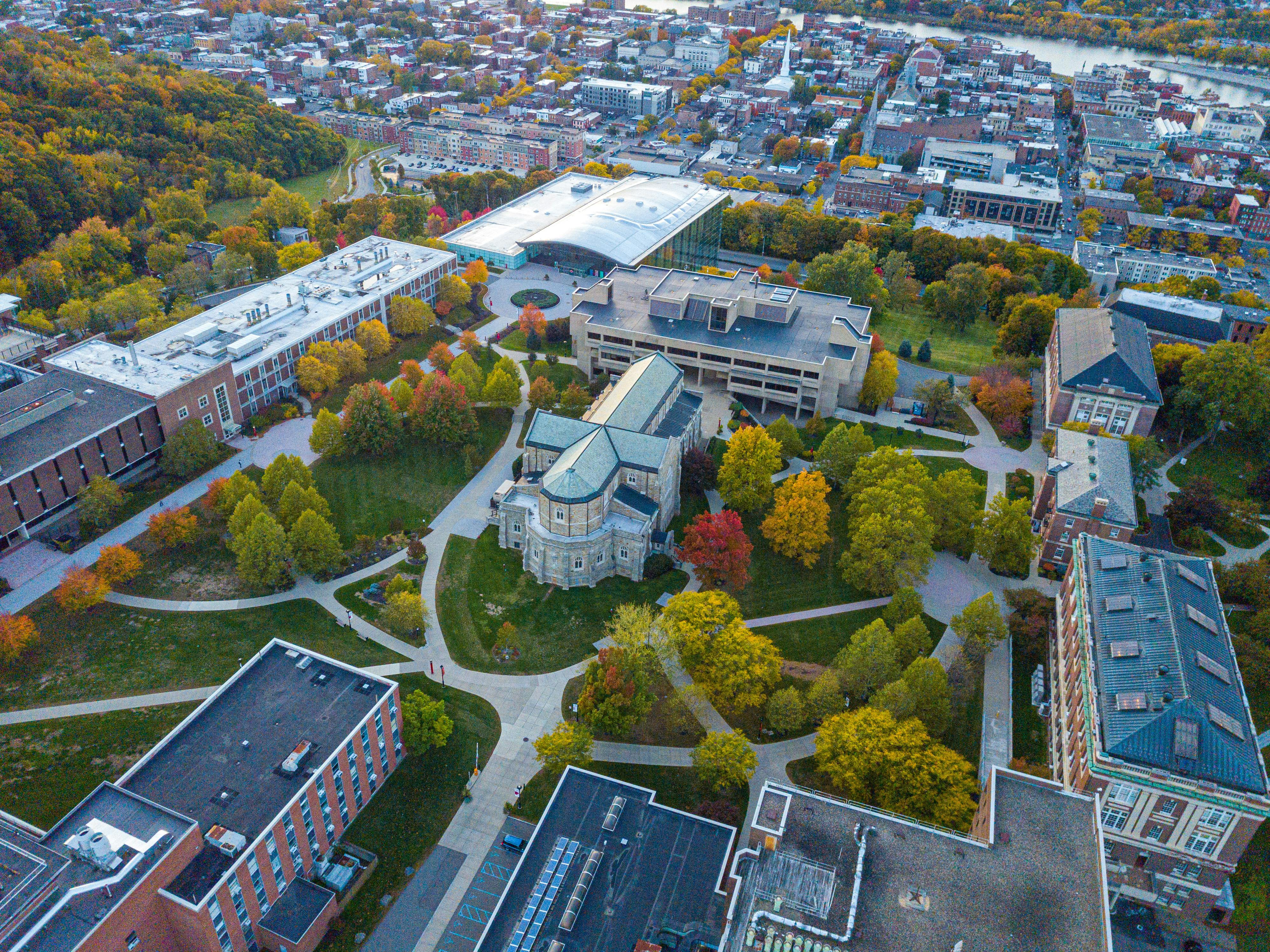 Aerial Photography of an University · Free Stock Photo